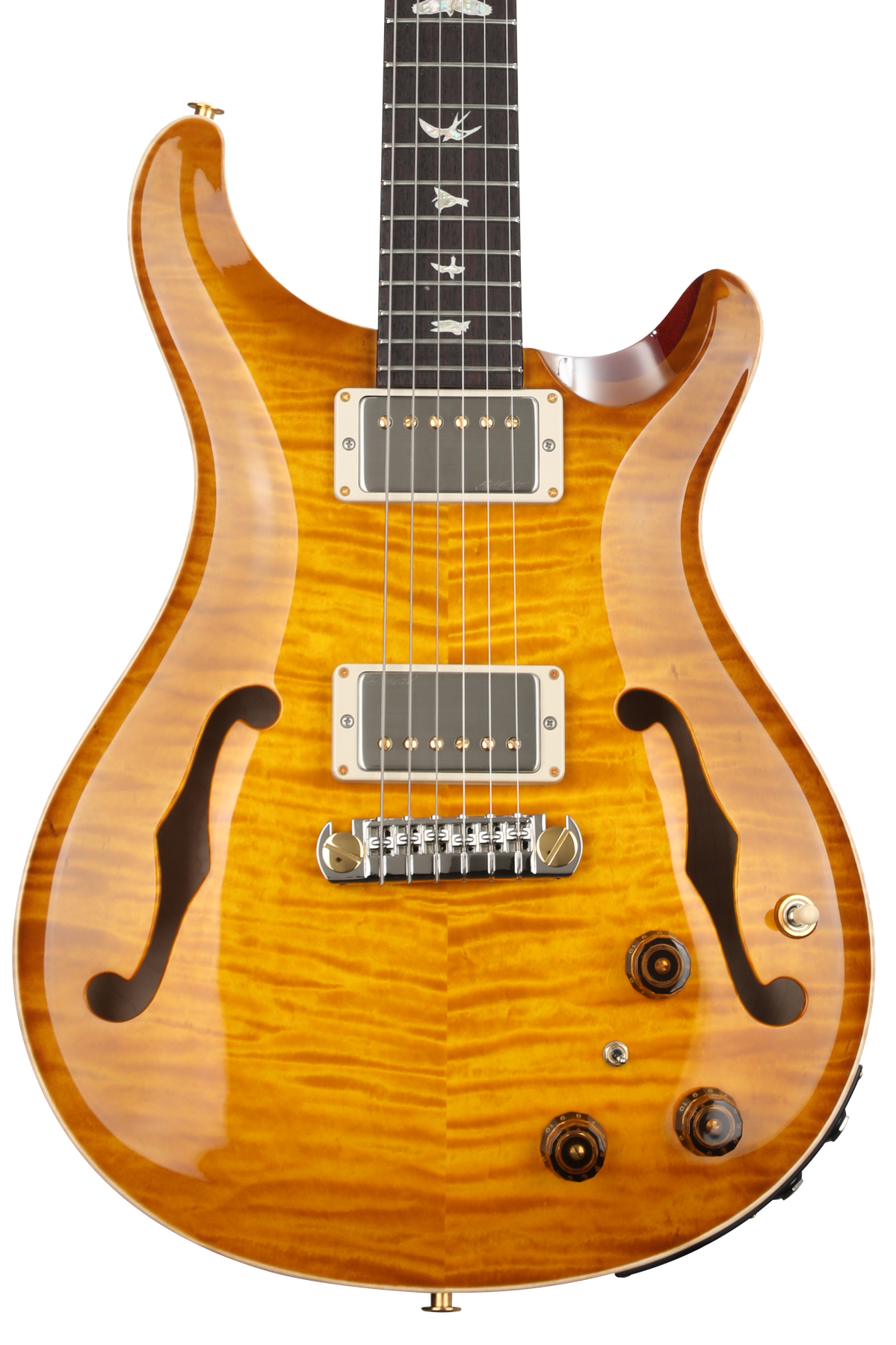 PRS Hollowbody II Piezo Electric Guitar - McCarty Sunburst 10-Top | Sweetwater