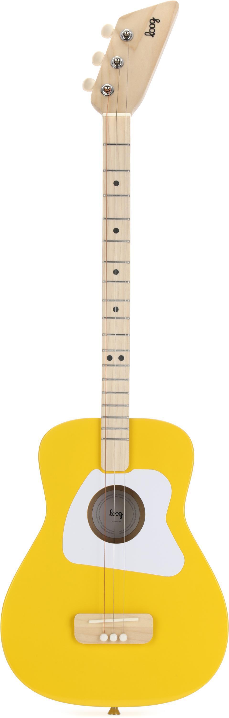 Loog Guitars Pro Acoustic Guitar - Yellow | Sweetwater