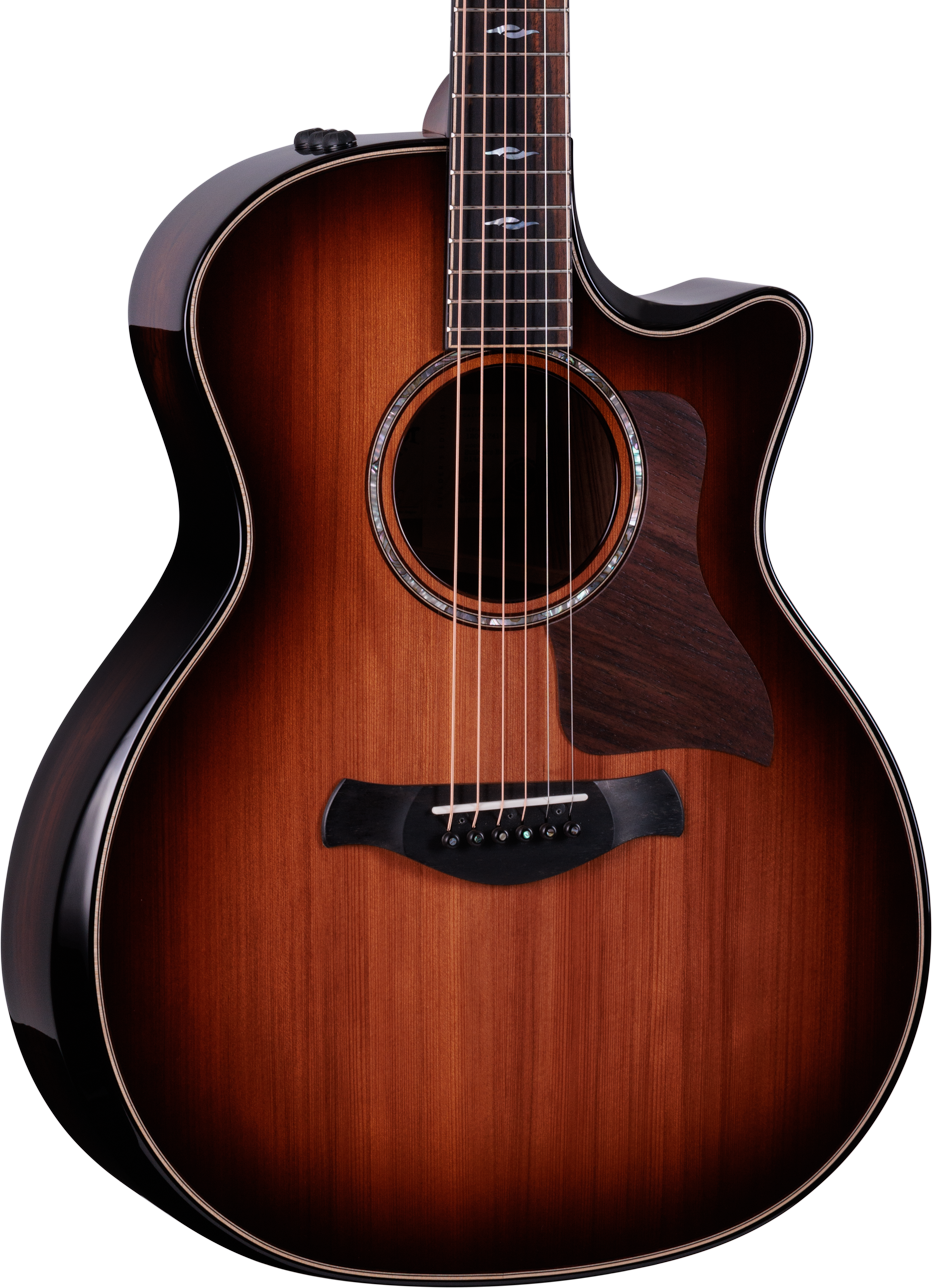 Taylor Builder's Edition 814ce Sinker Redwood Acoustic Guitar - Shaded ...