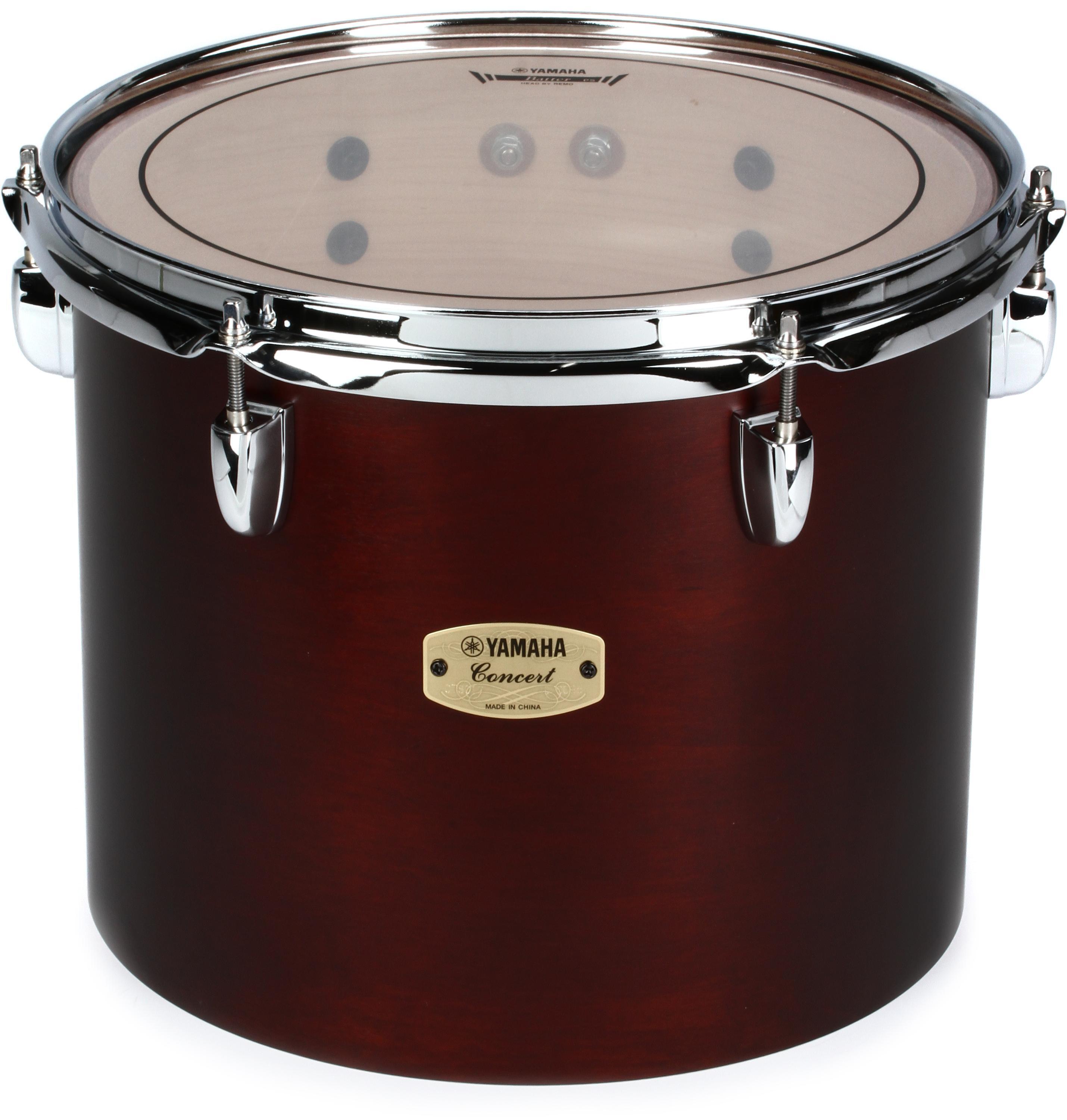 Yamaha Intermediate Single Head Concert Tom - 12-inch x 10-inch ...
