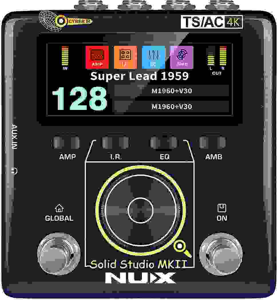 NUX Solid Studio MKII Preamp and IR Loader Pedal | Sweetwater