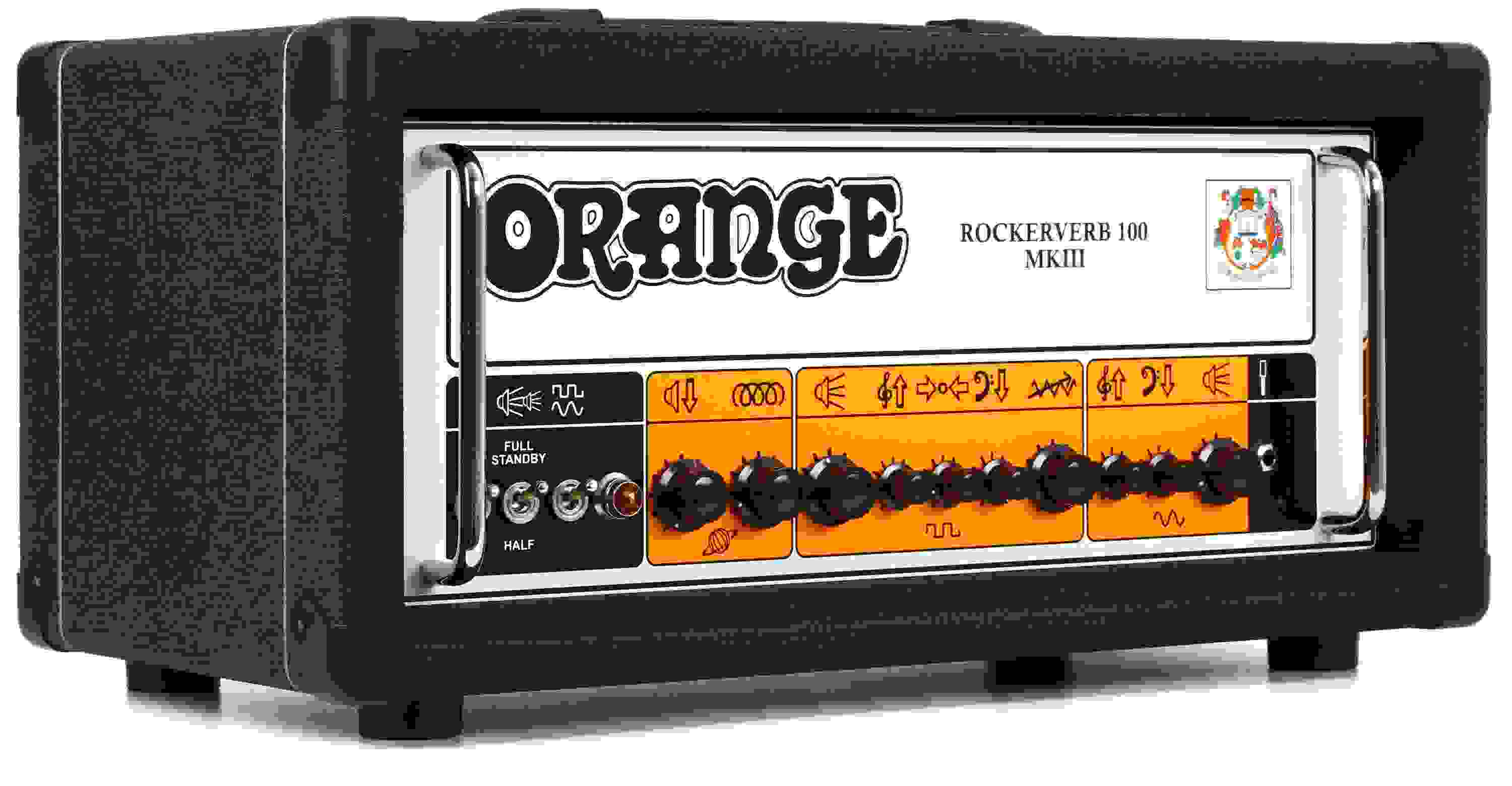 Orange Rockerverb 100 MKIII - 100-watt 2-channel Tube Head - Black ...