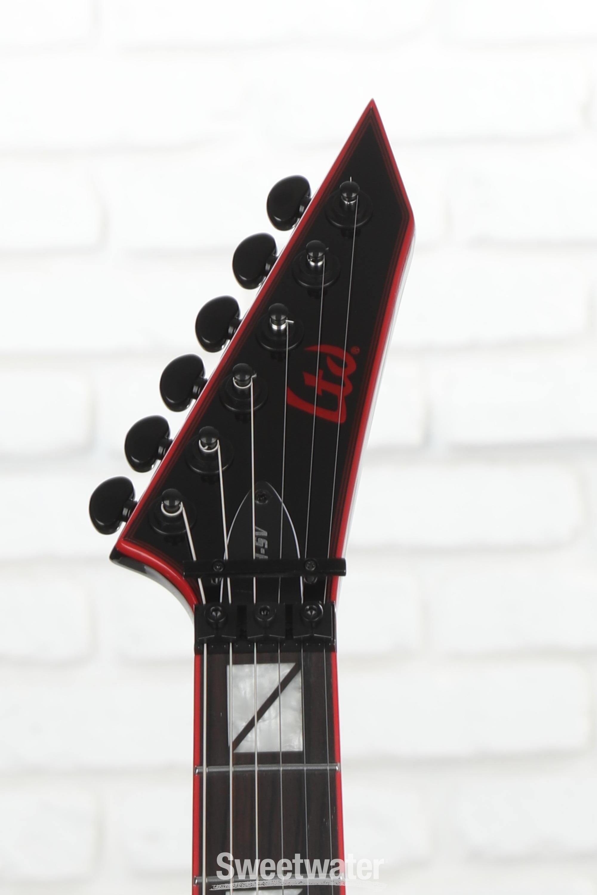 ESP LTD Gary Holt GH-SV Signature Electric Guitar - Black | Sweetwater