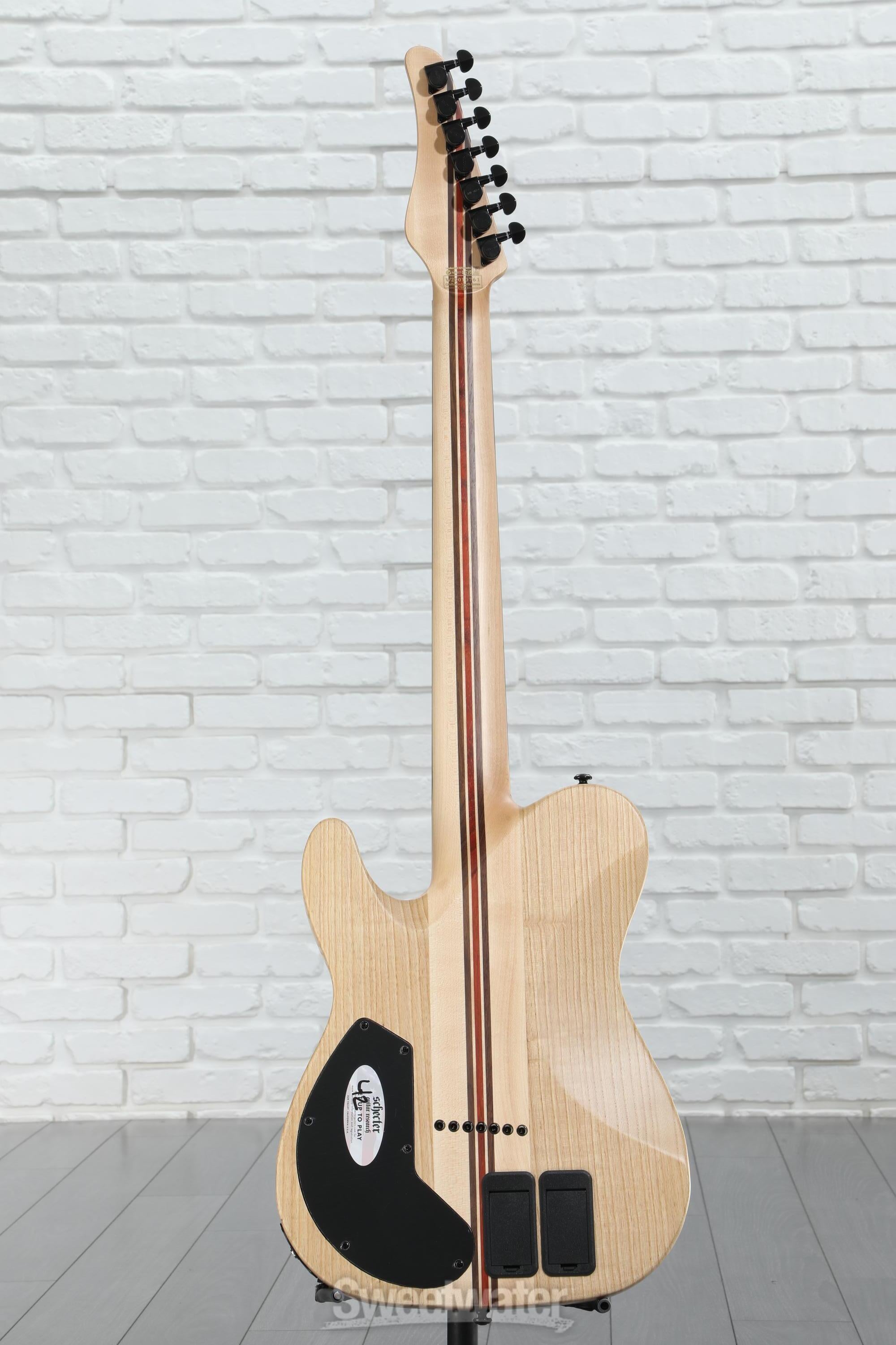 Schecter PT 7 SLS Elite 7-string Baritone Electric Guitar - Gloss White ...