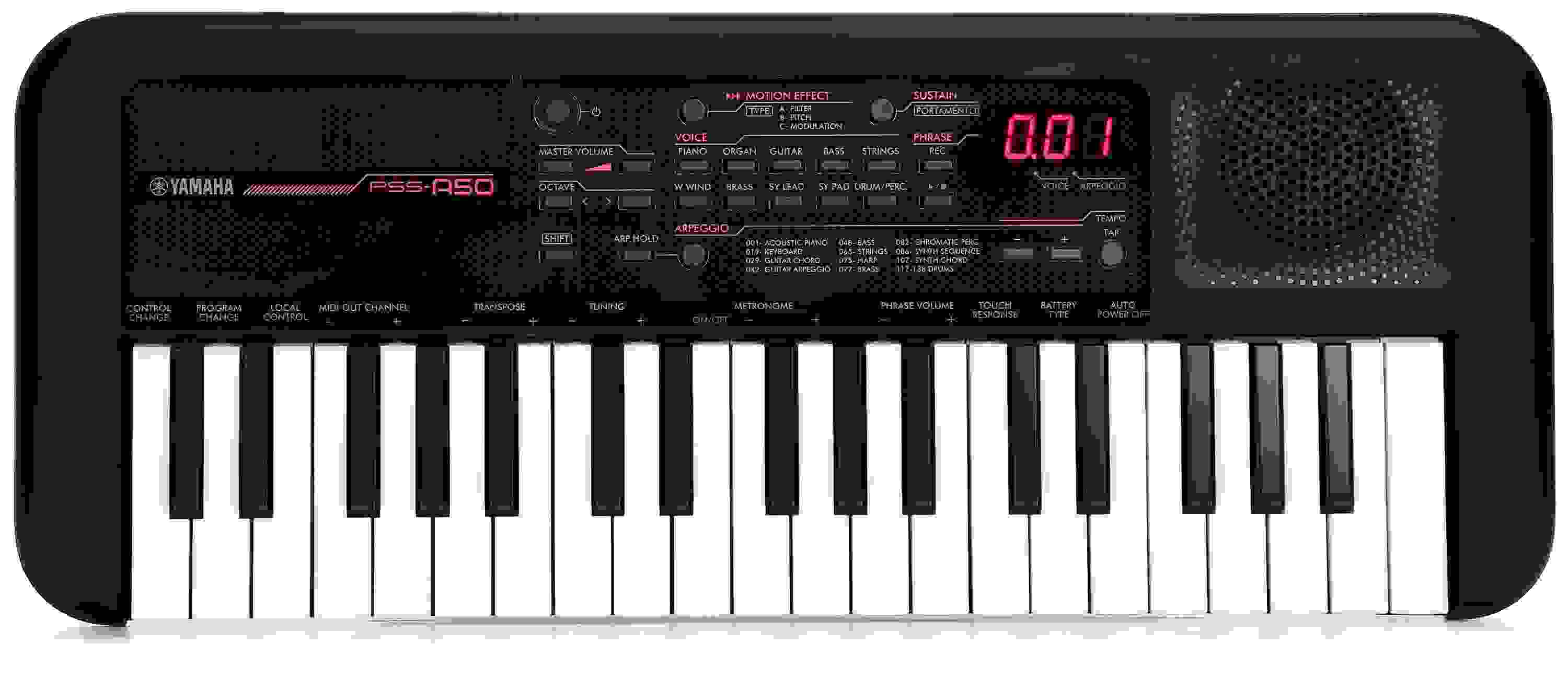 Yamaha PSSA50 37-key Mini-key Keyboard | Sweetwater