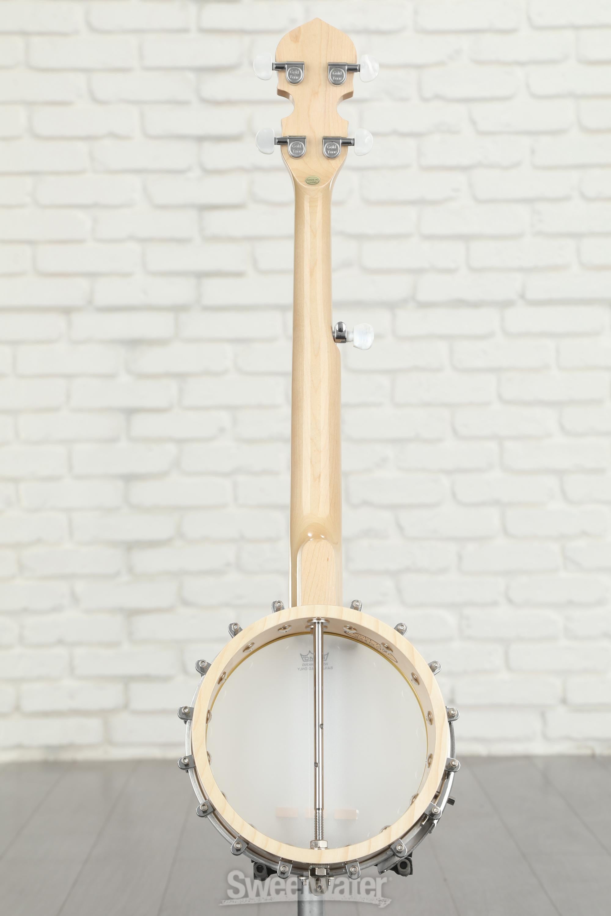 Gold Tone CC-Mini Cripple Creek Mini Banjo - Natural | Sweetwater
