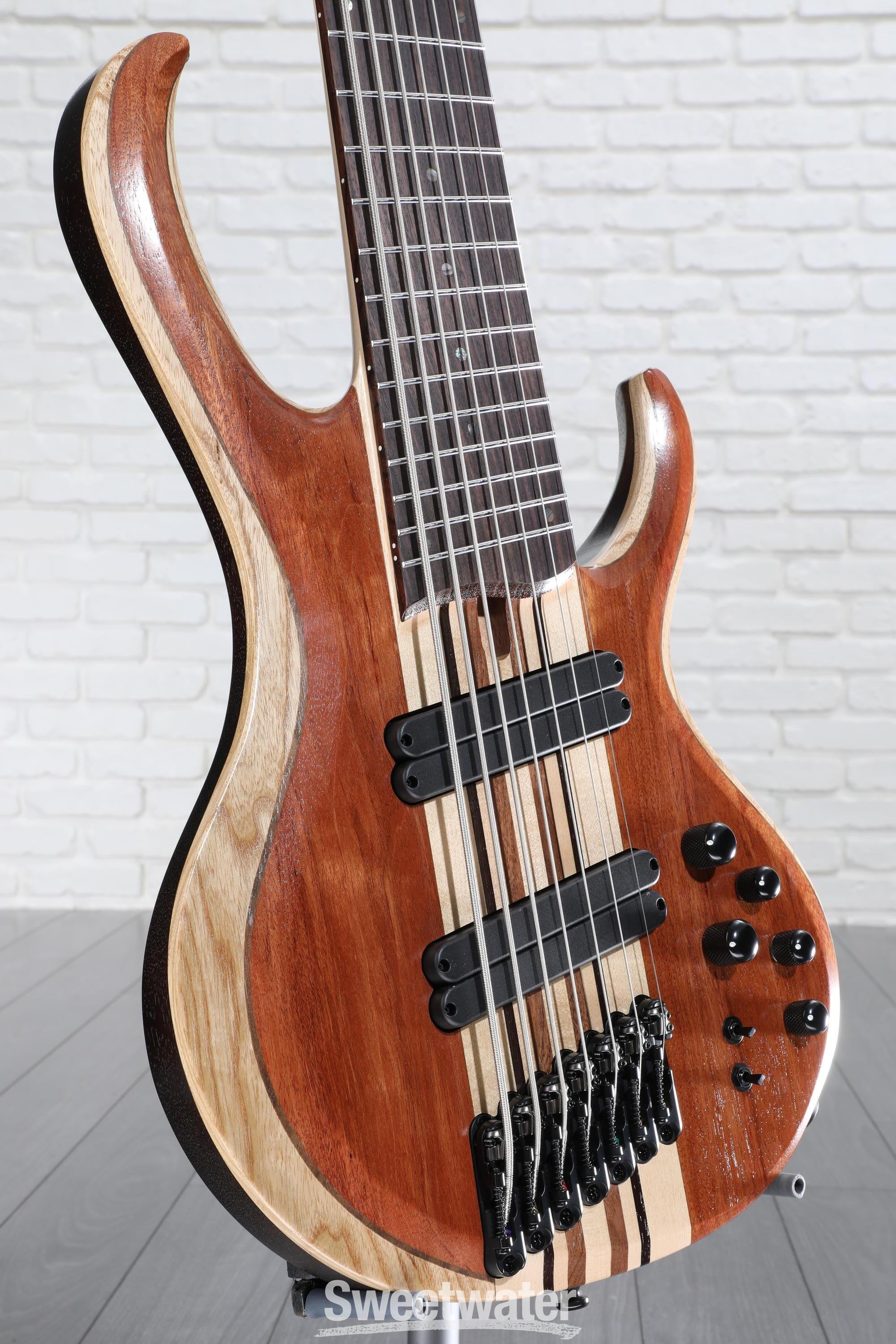 Ibanez BTB Bass Workshop Multi-scale 7-string Electric Bass - Natural ...