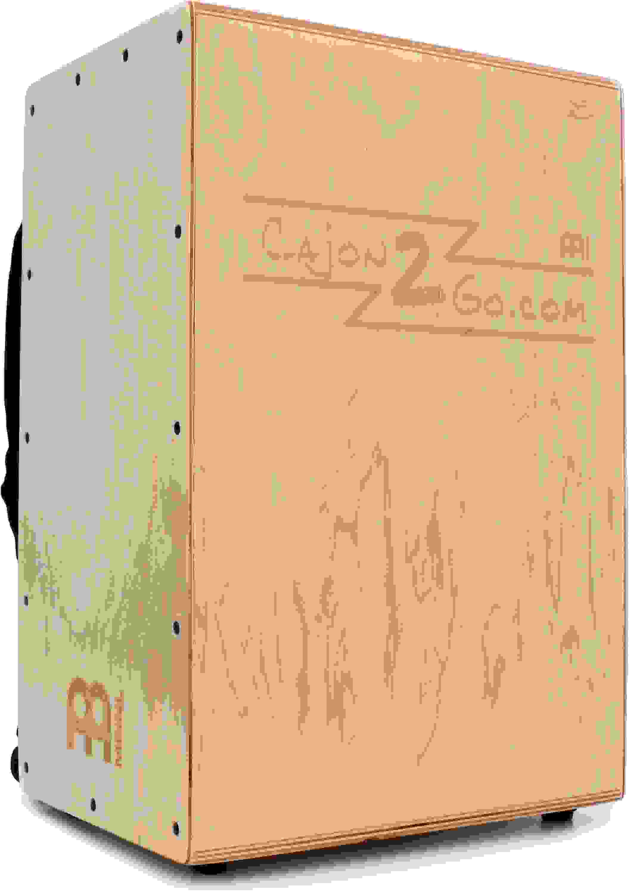 Meinl Percussion Backpacker Cajon - with Internal Snares and Backpack ...