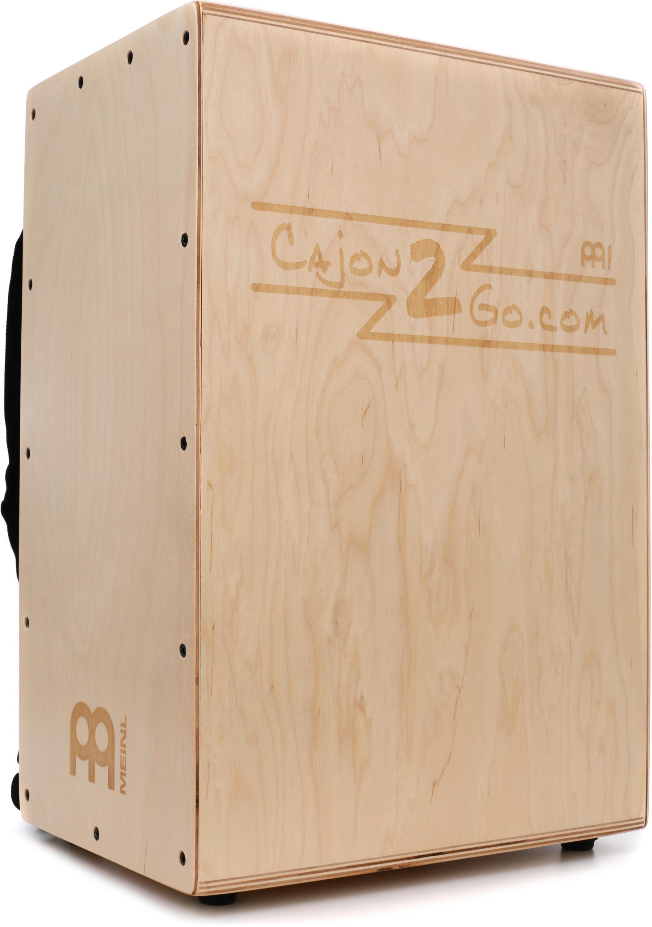 Meinl Percussion Backpacker Cajon - with Internal Snares and Backpack ...