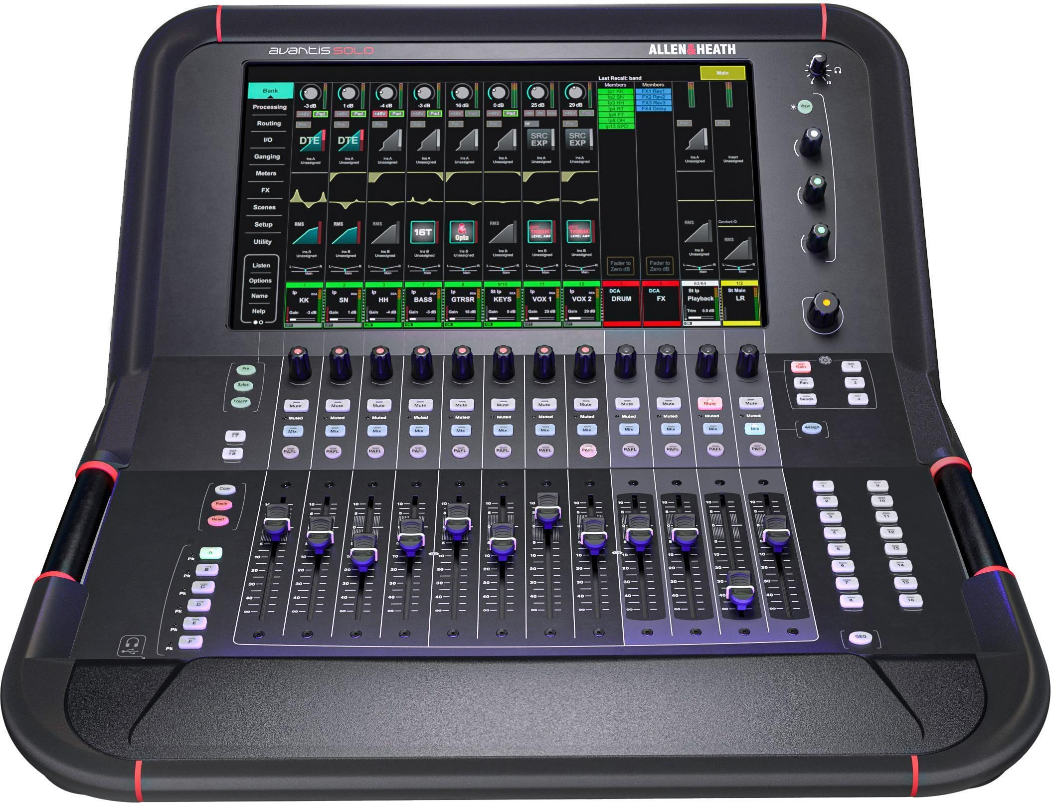 Allen & Heath Avantis Solo 64-channel Digital Mixer with DEEP Plug-ins ...