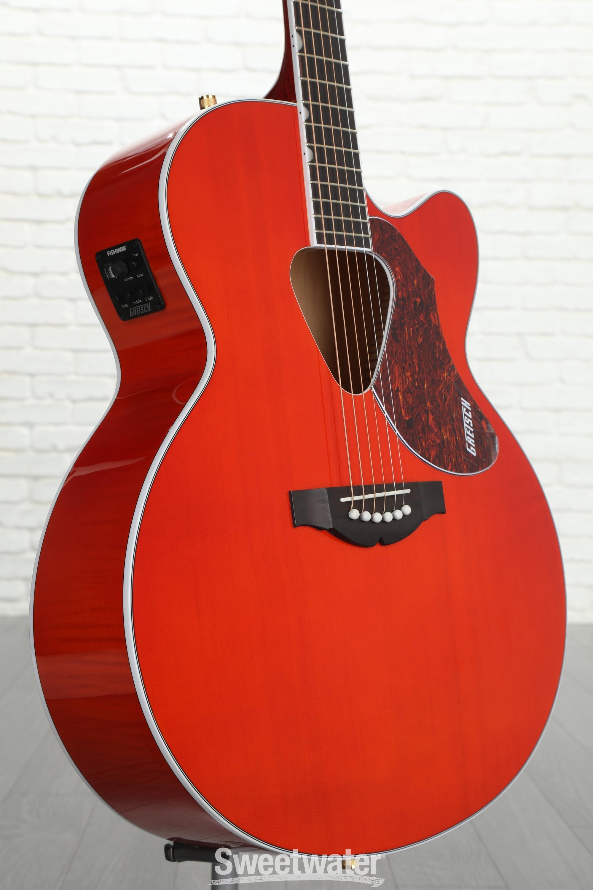 Gretsch G5022CE Rancher Jumbo Cutaway - Savannah Sunset | Sweetwater