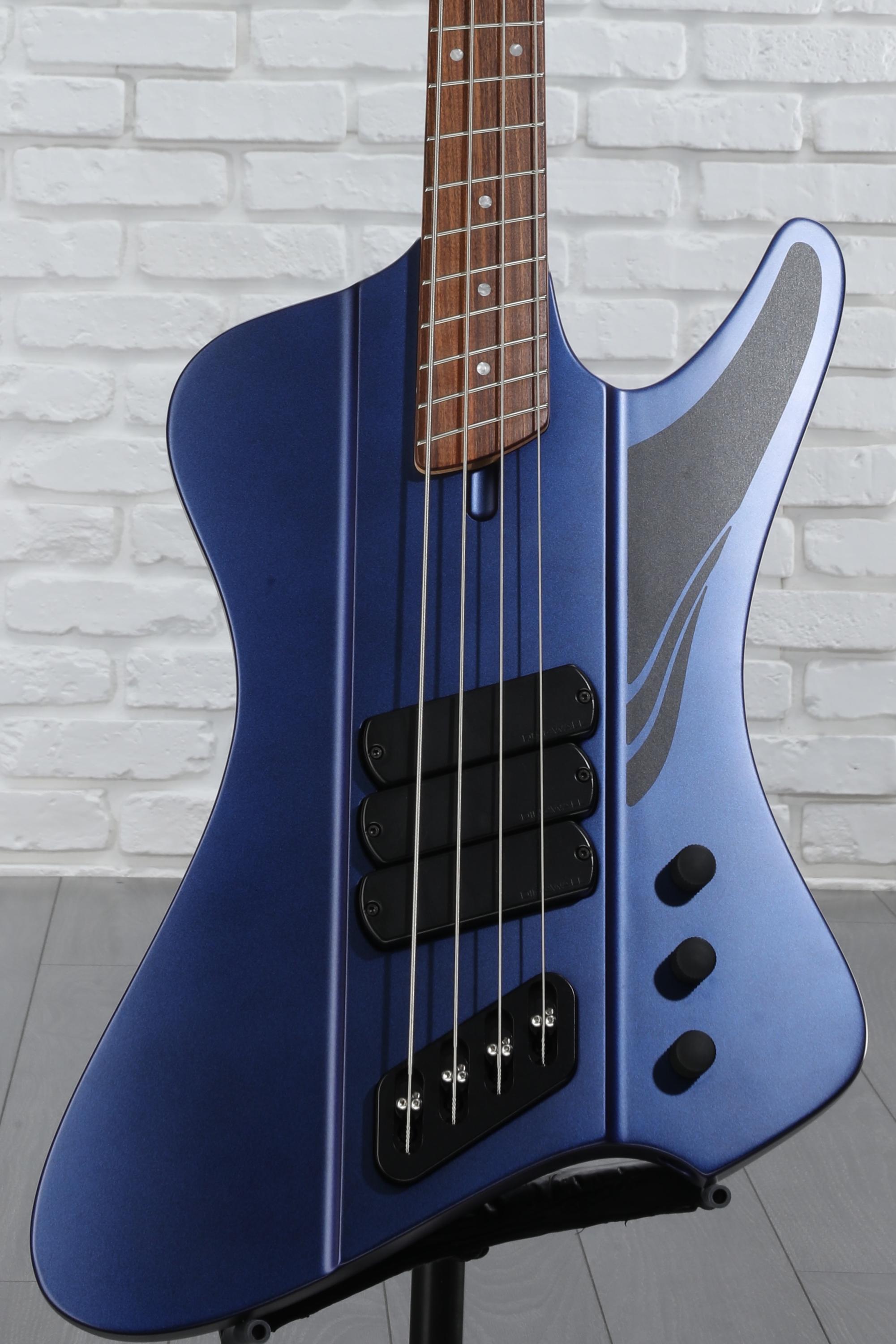 Dingwall Guitars D-Roc Multi-scale Bass Guitar - Matte Blue to Purple ...
