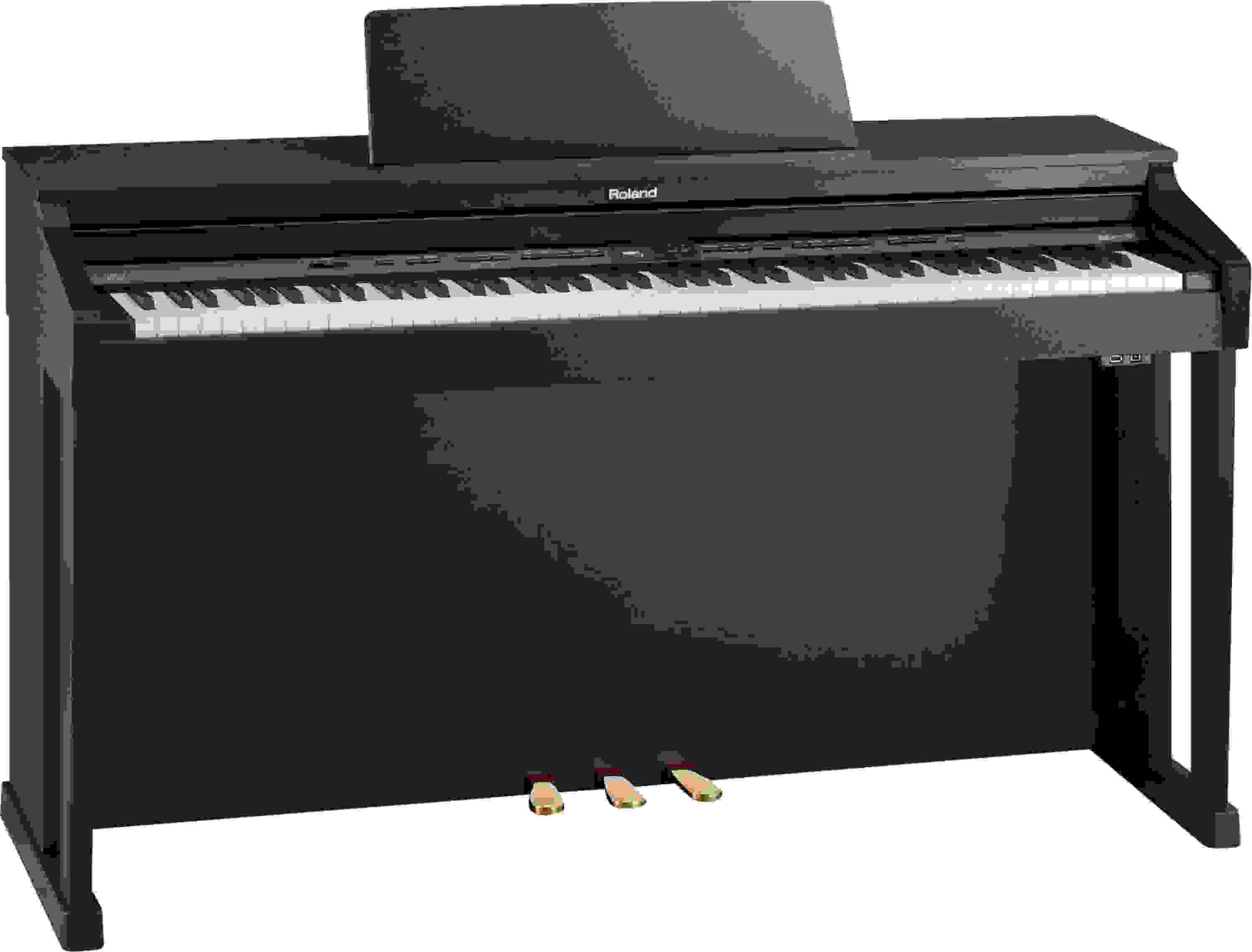 Roland HP-504 Digital Piano - Classic Black Finish | Sweetwater