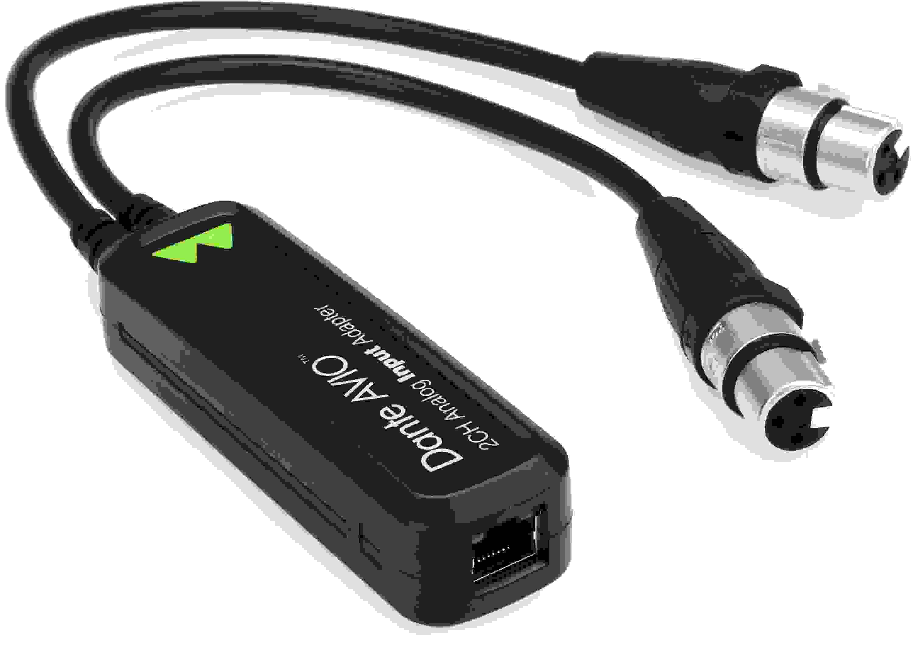 Audinate Dante AVIO 2-channel Analog Input Adapter | Sweetwater