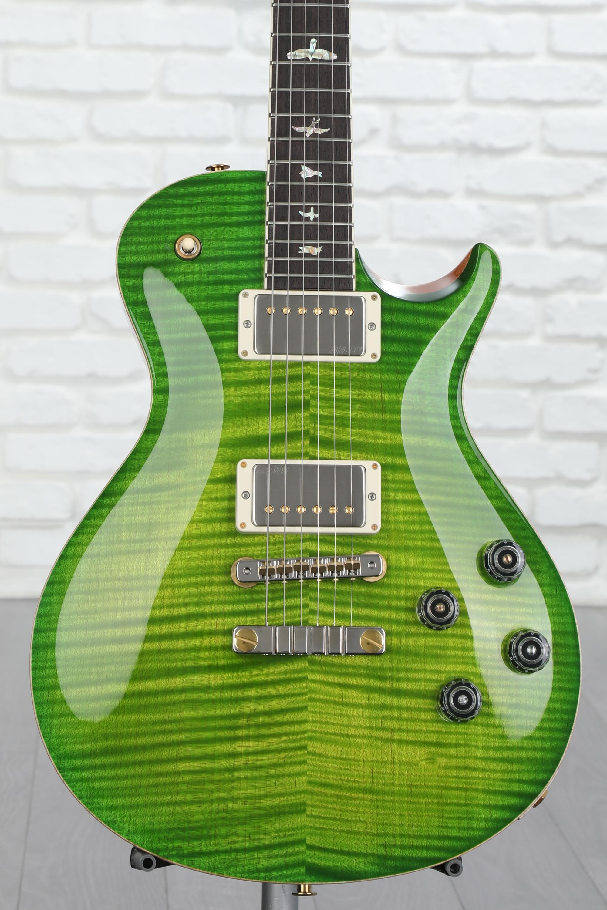 PRS McCarty Singlecut 594 Electric Guitar - Eriza Verde, 10-Top ...