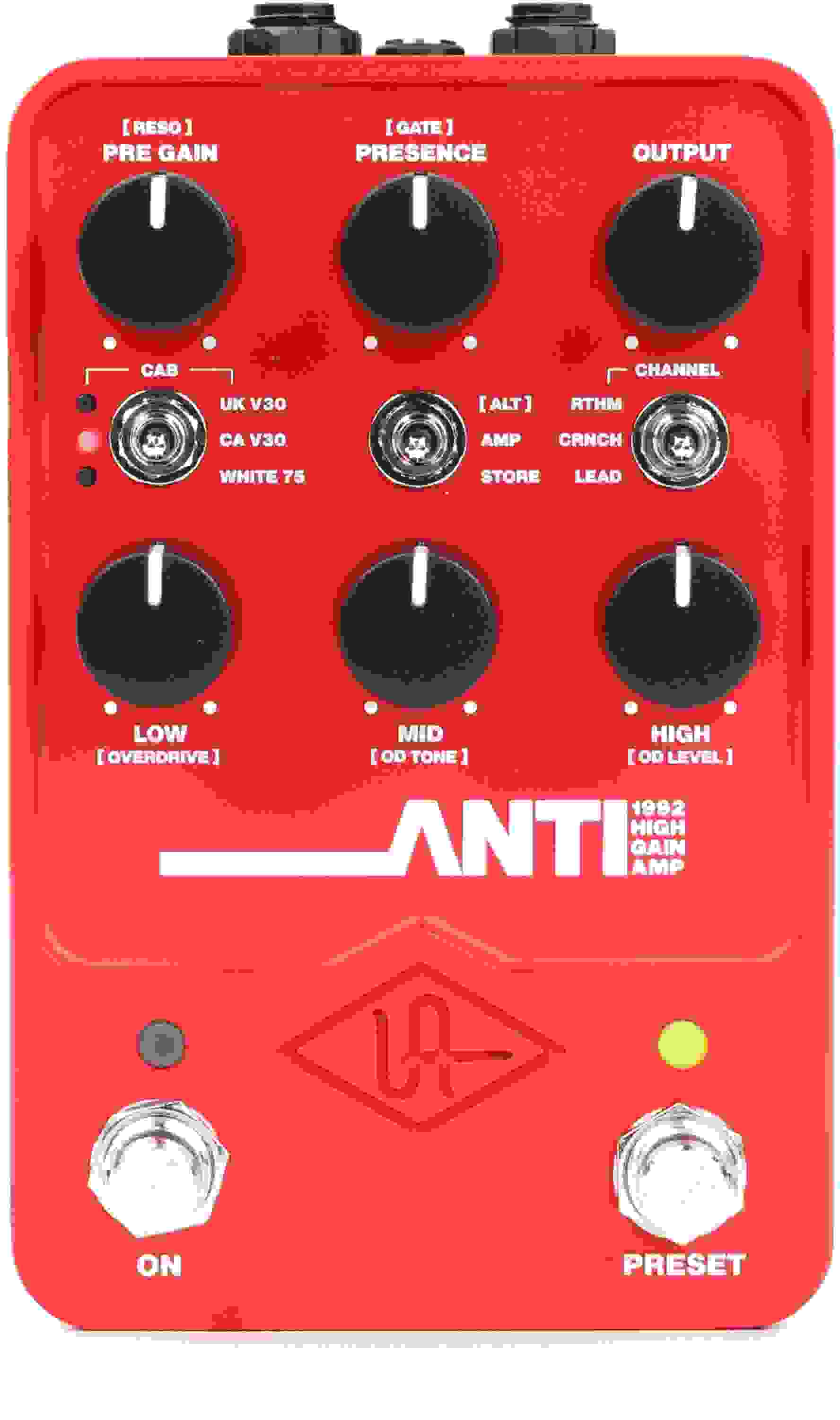 Universal Audio UAFX Anti 1992 High Gain Amp Pedal | Sweetwater