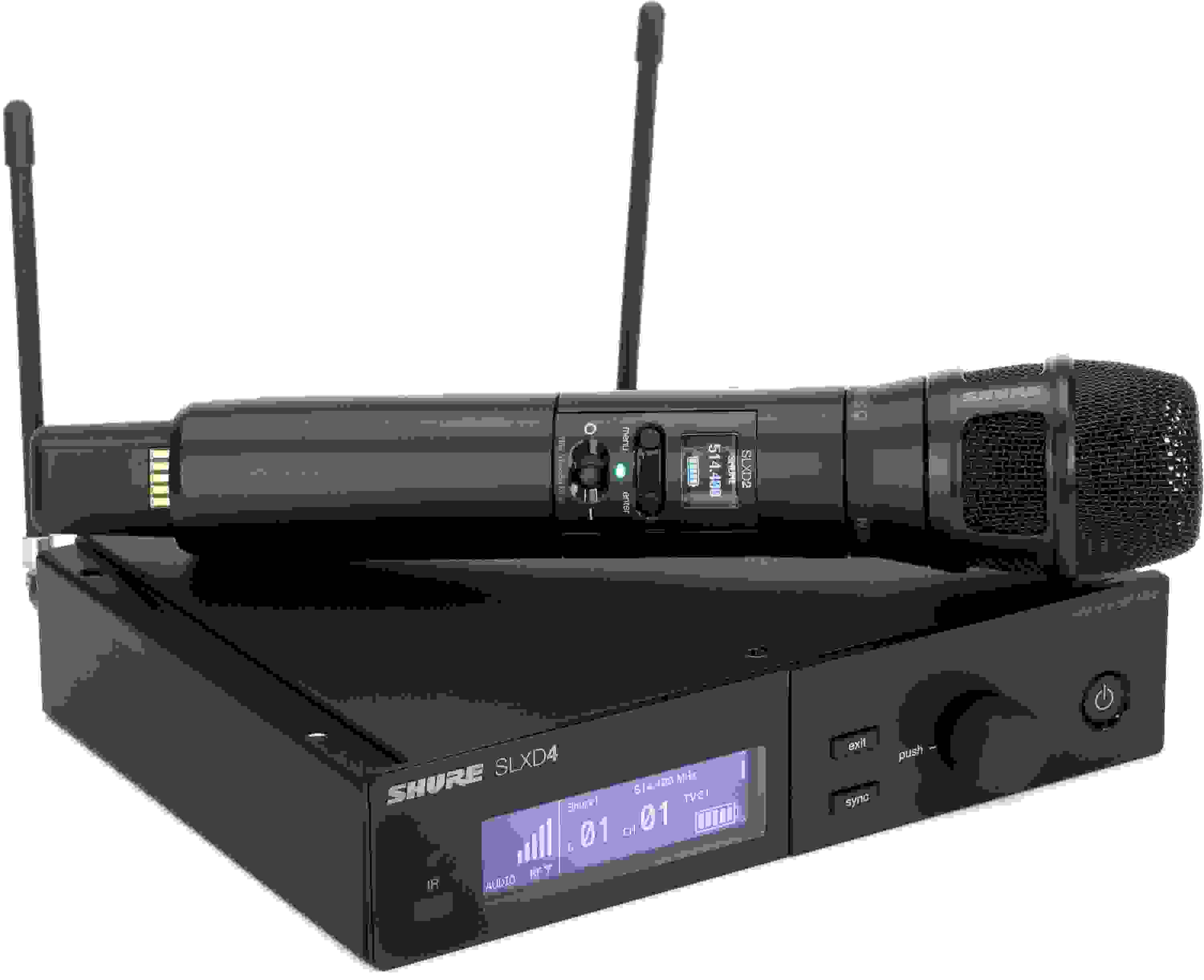 Shure SLX-D/Nexadyne Digital Wireless Microphone System | Sweetwater