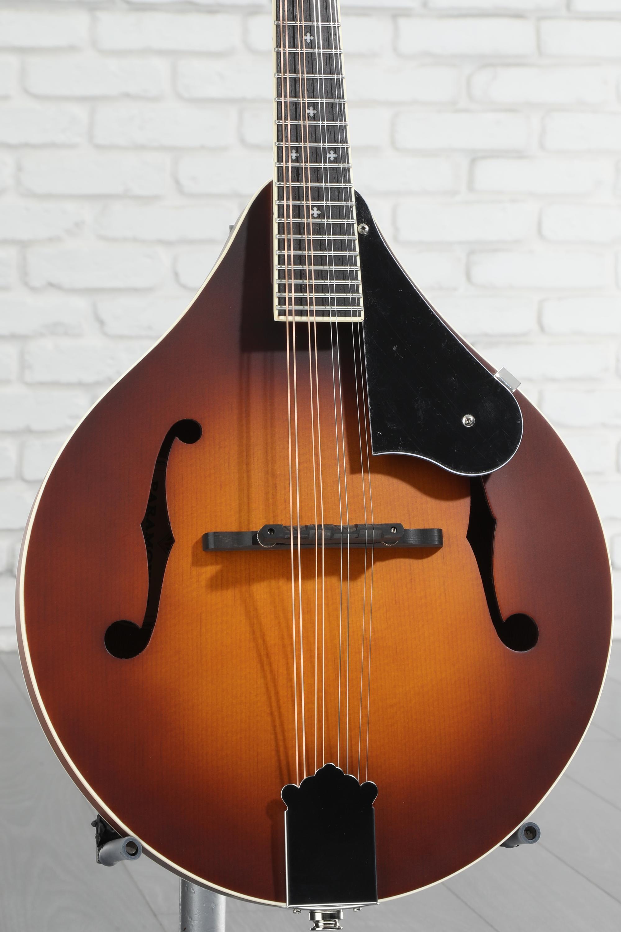 Fender PM-180E Mandolin - Aged Cognac Burst with Walnut Fingerboard ...