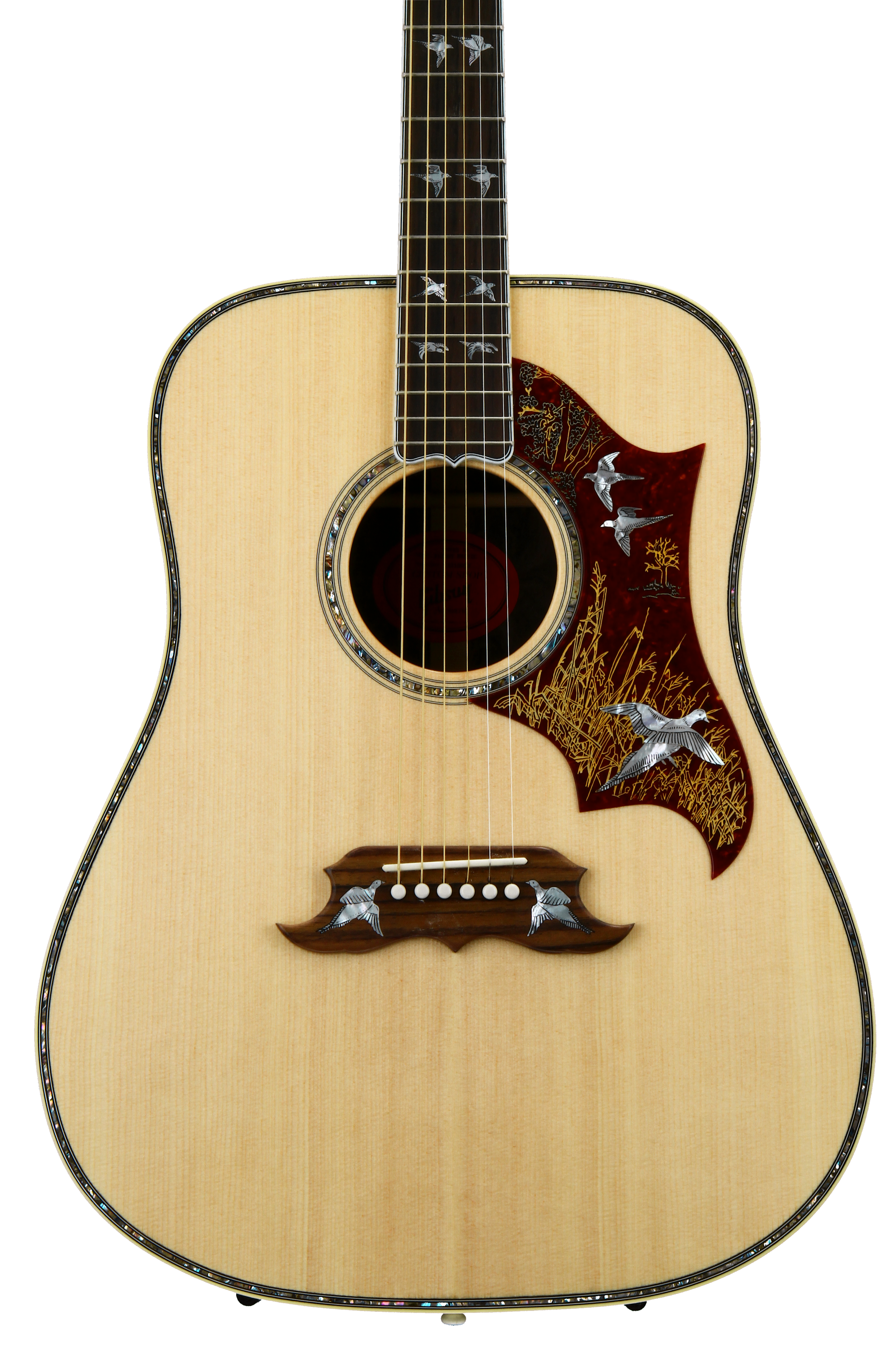 Gibson Acoustic Doves in Flight Mystic Rosewood, Ltd. Edition - Antique ...