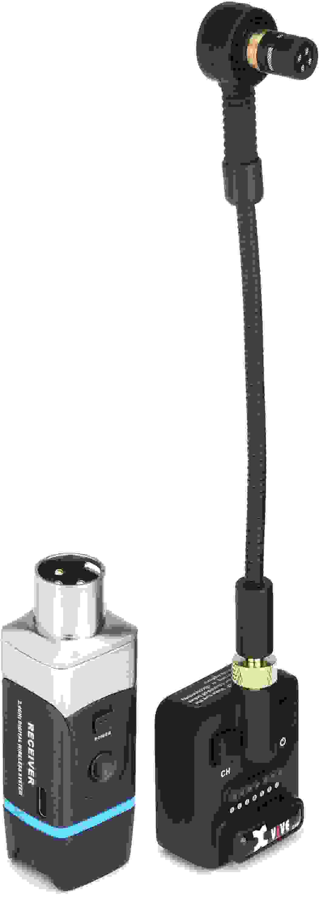 Xvive U9 Violin Wireless System - Black | Sweetwater
