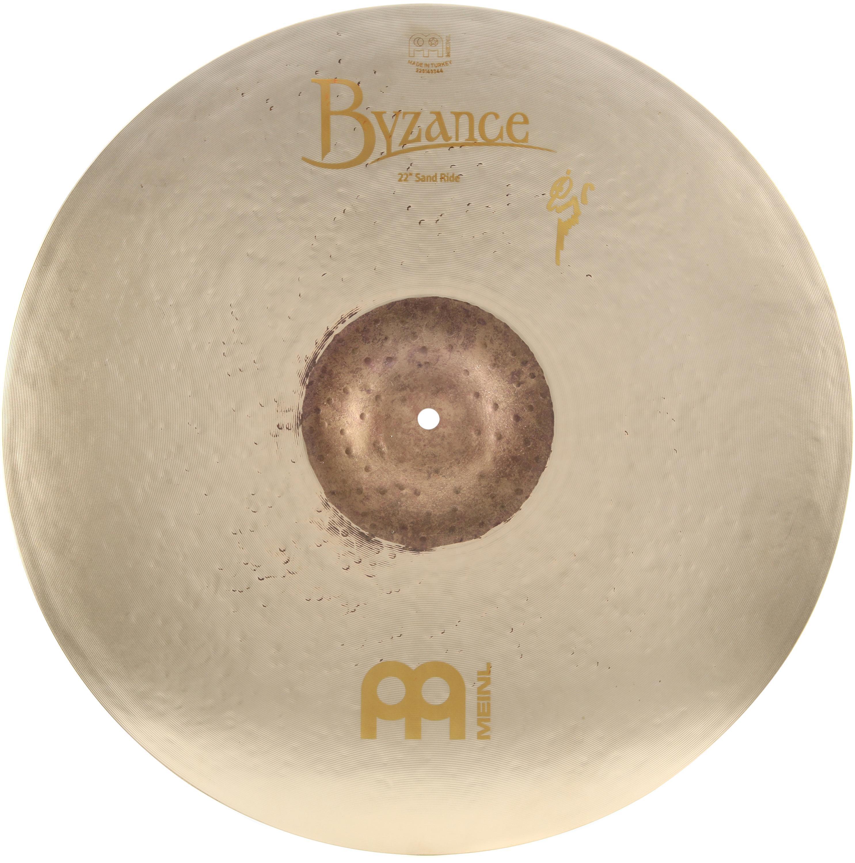 Meinl Cymbals Byzance Vintage Sand Ride Cymbal - 22 inch | Sweetwater
