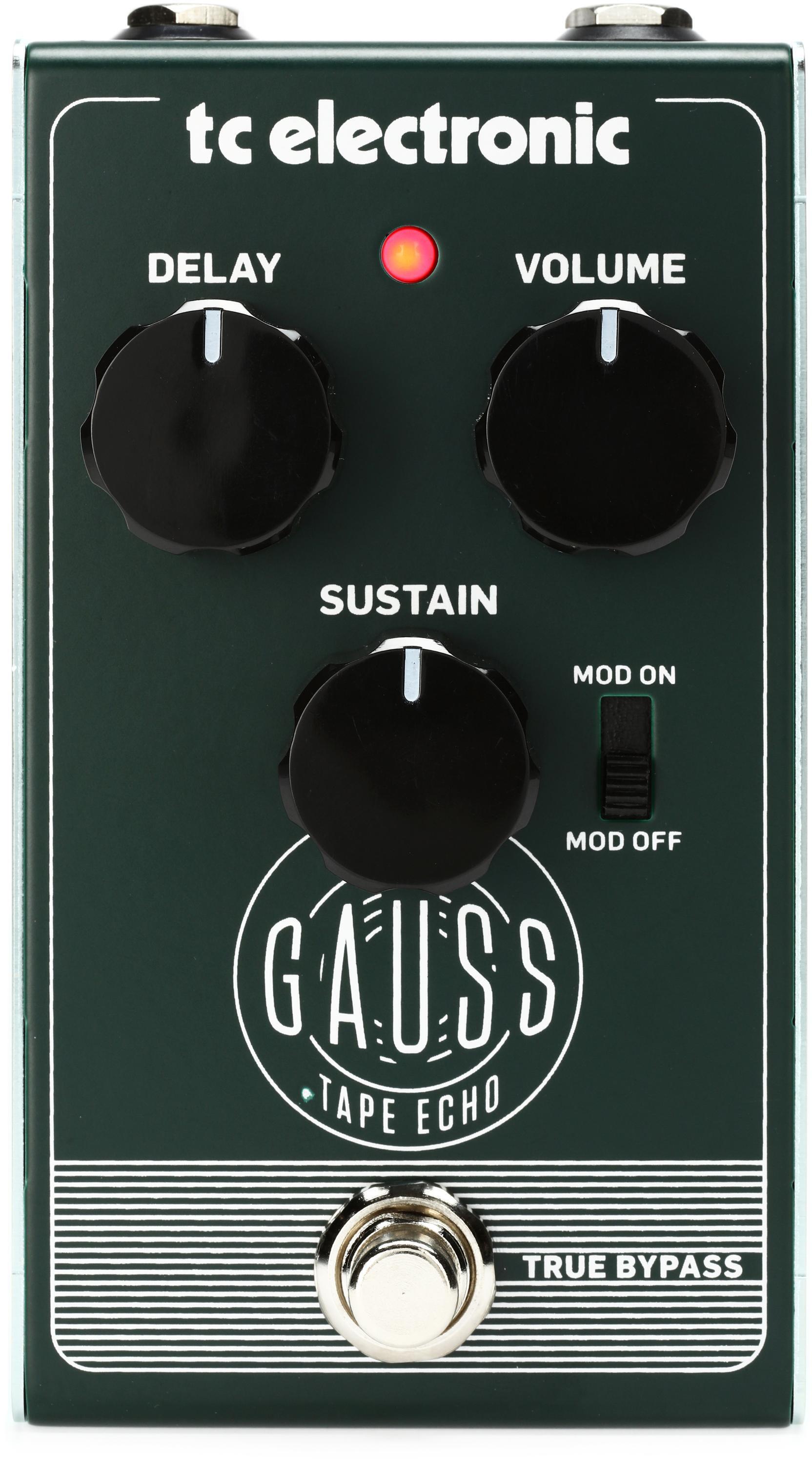 TC Electronic Gauss Tape Echo Pedal | Sweetwater