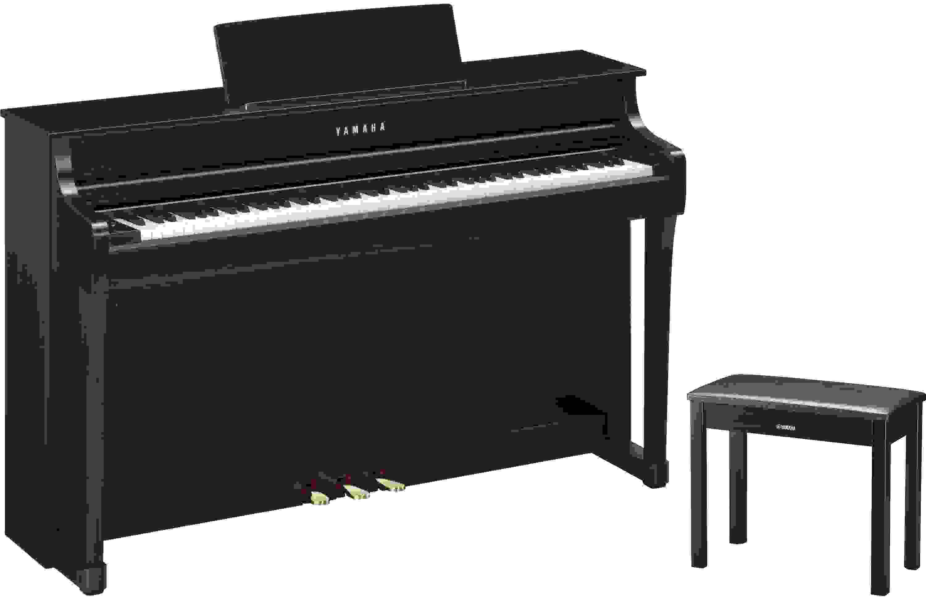 Yamaha Clavinova CLP-835 Console Digital Piano with Bench - Rosewood ...