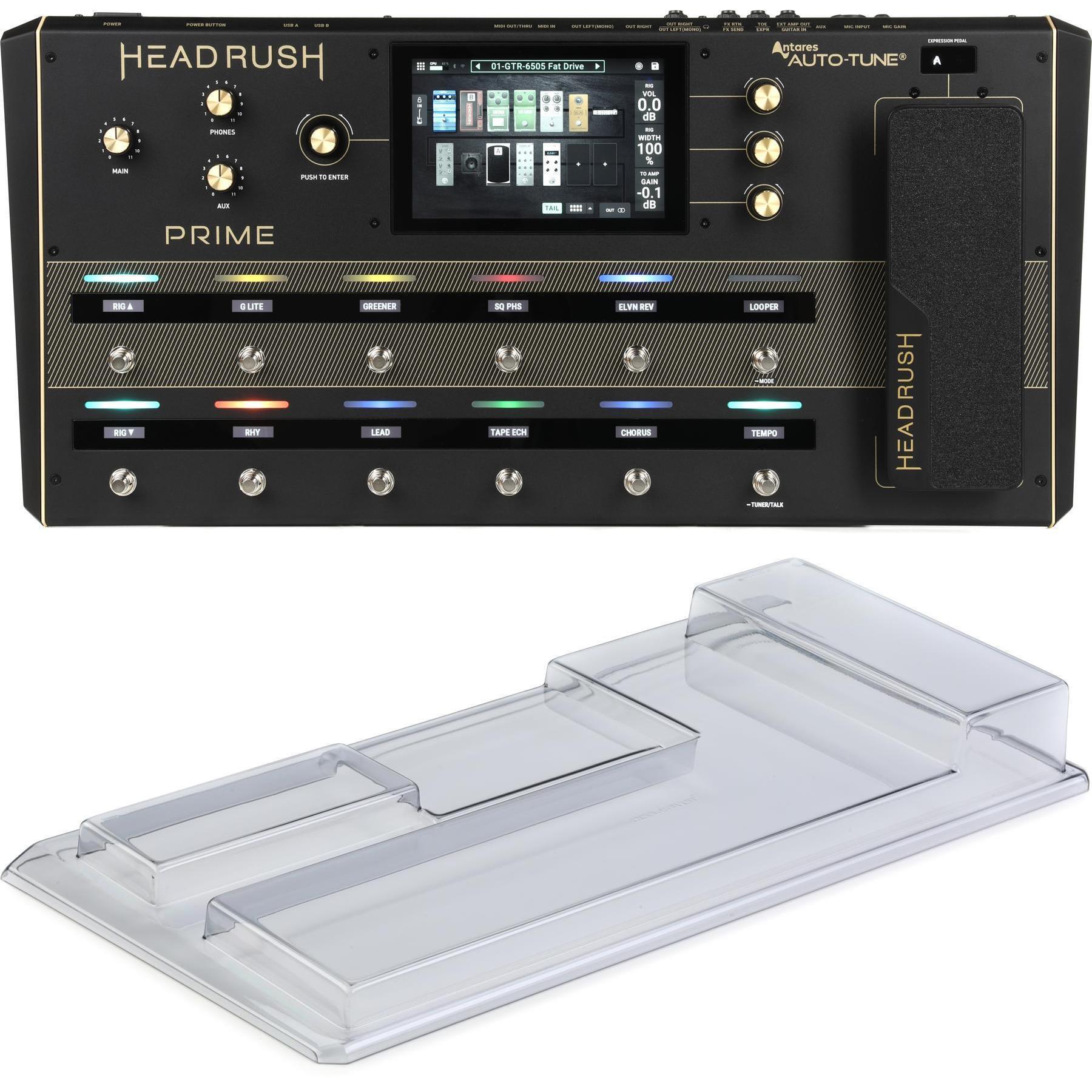 Headrush Prime Guitar Multi-effect/Amp Modeler/Vocal Processor Unit ...