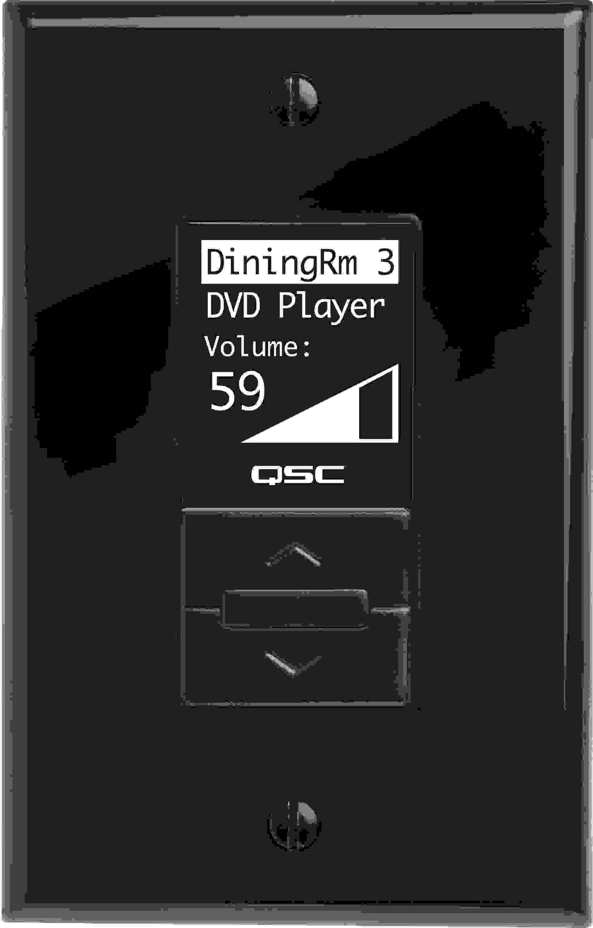 QSC MP-MFC MP-M Zone Mixer Controller - Black | Sweetwater