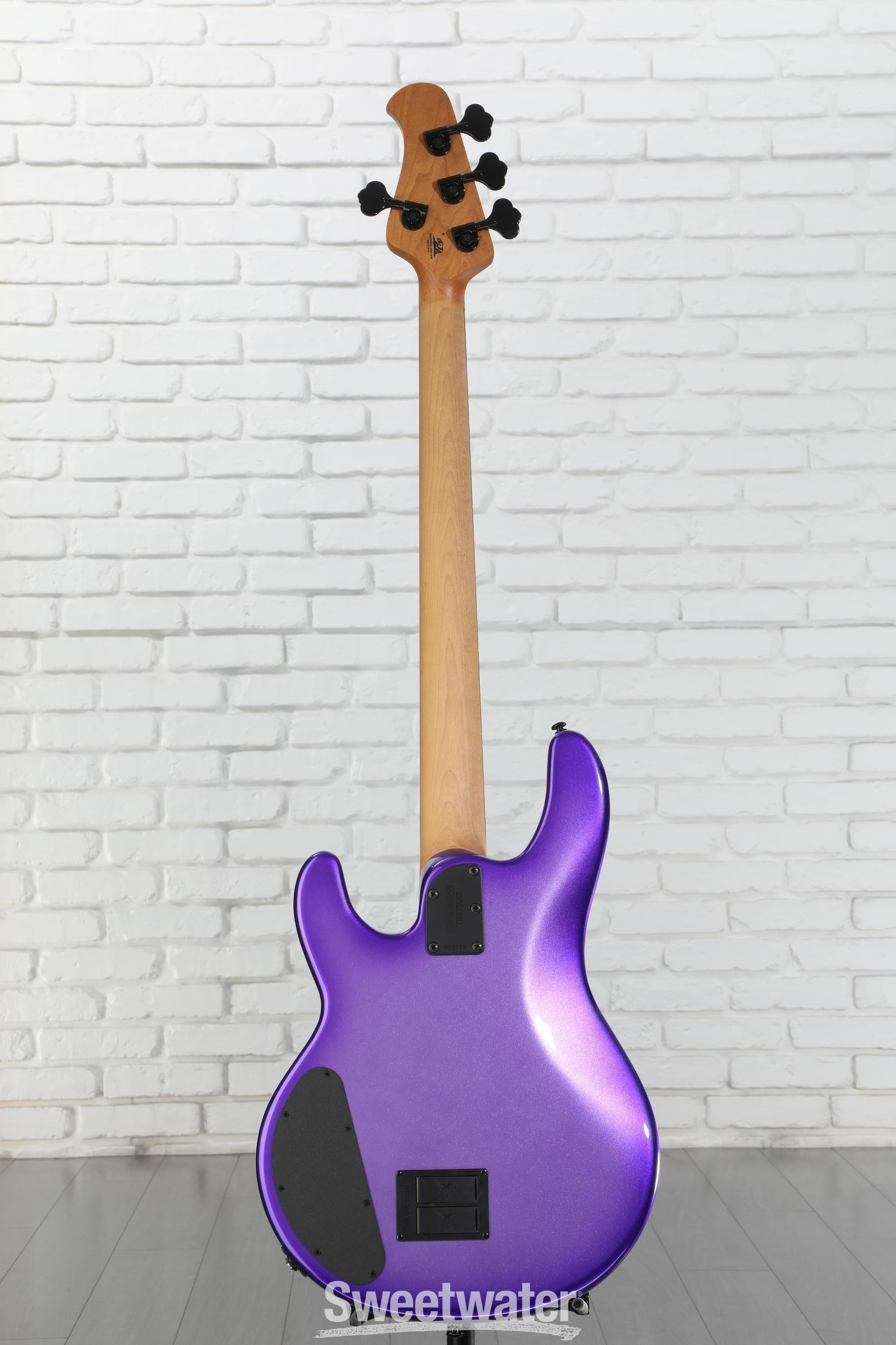 Ernie Ball Music Man StingRay Special 4 HH Bass Guitar - Grape Crush ...