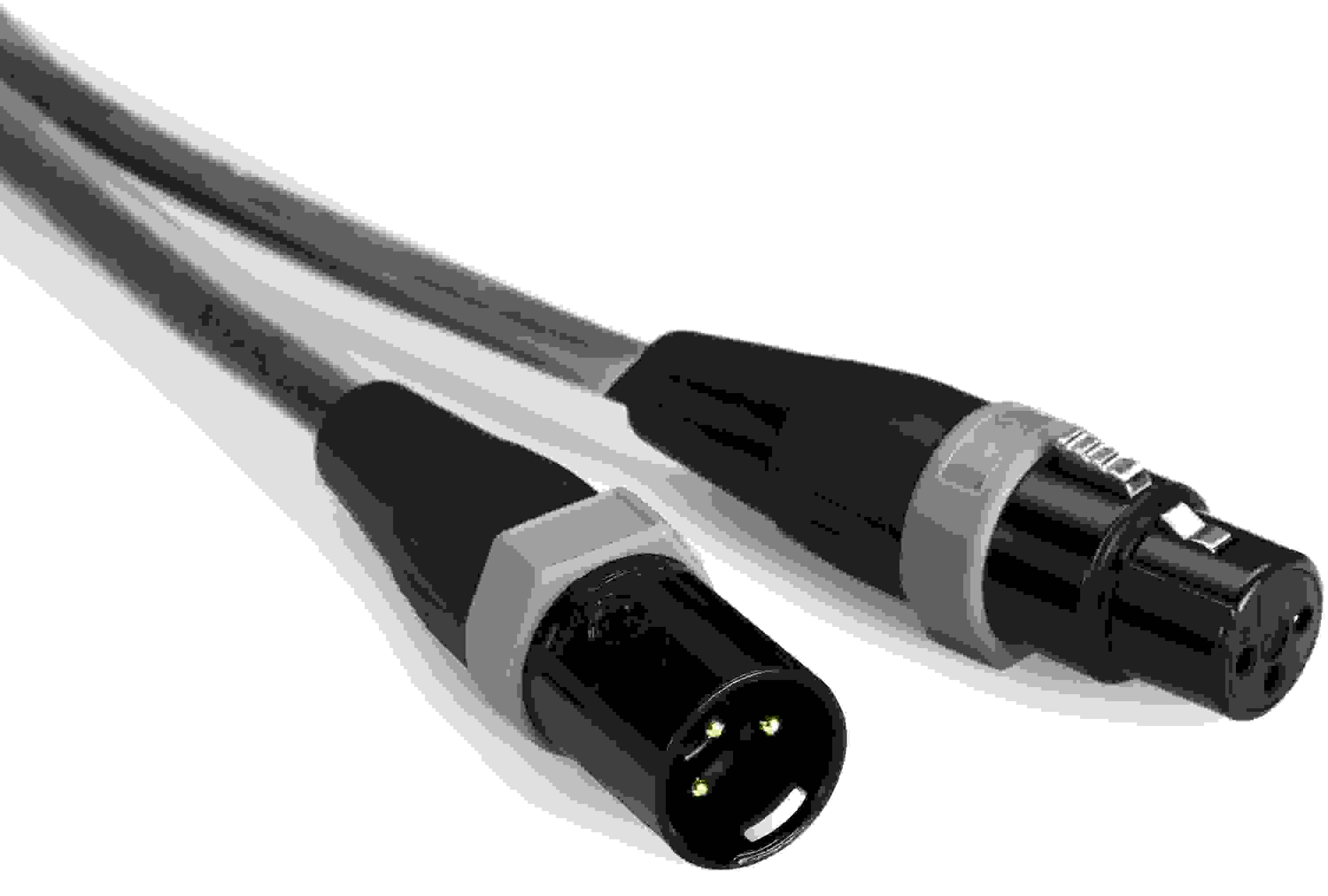 Accu-Cable AC3PDMX3PRO 3-pin Pro DMX Cable - 3 foot | Sweetwater