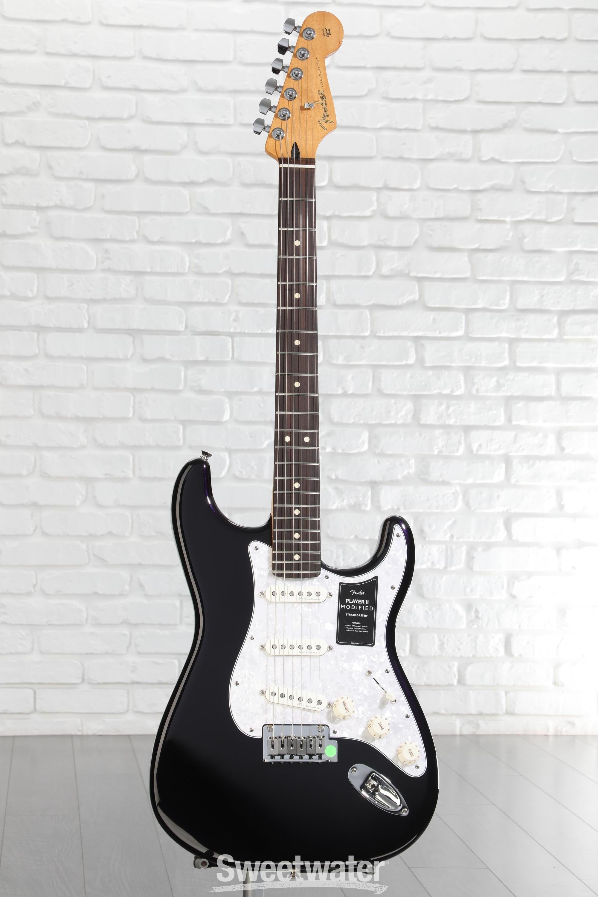 Fender Player II Modified Stratocaster Electric Guitar - Dusk, Rosewood ...