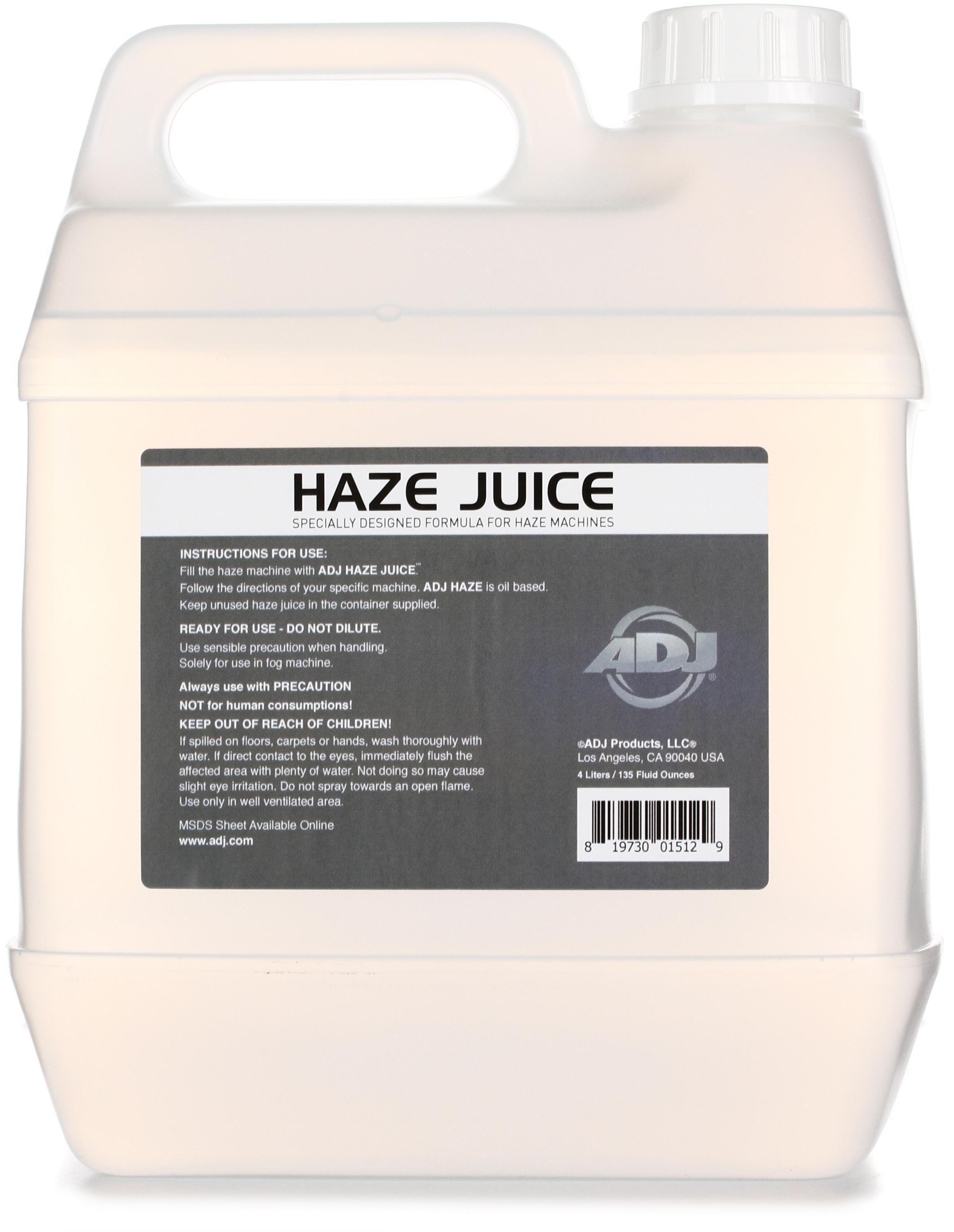 ADJ Haze/G Oil-Based Haze Fluid - 1 Gallon | Sweetwater