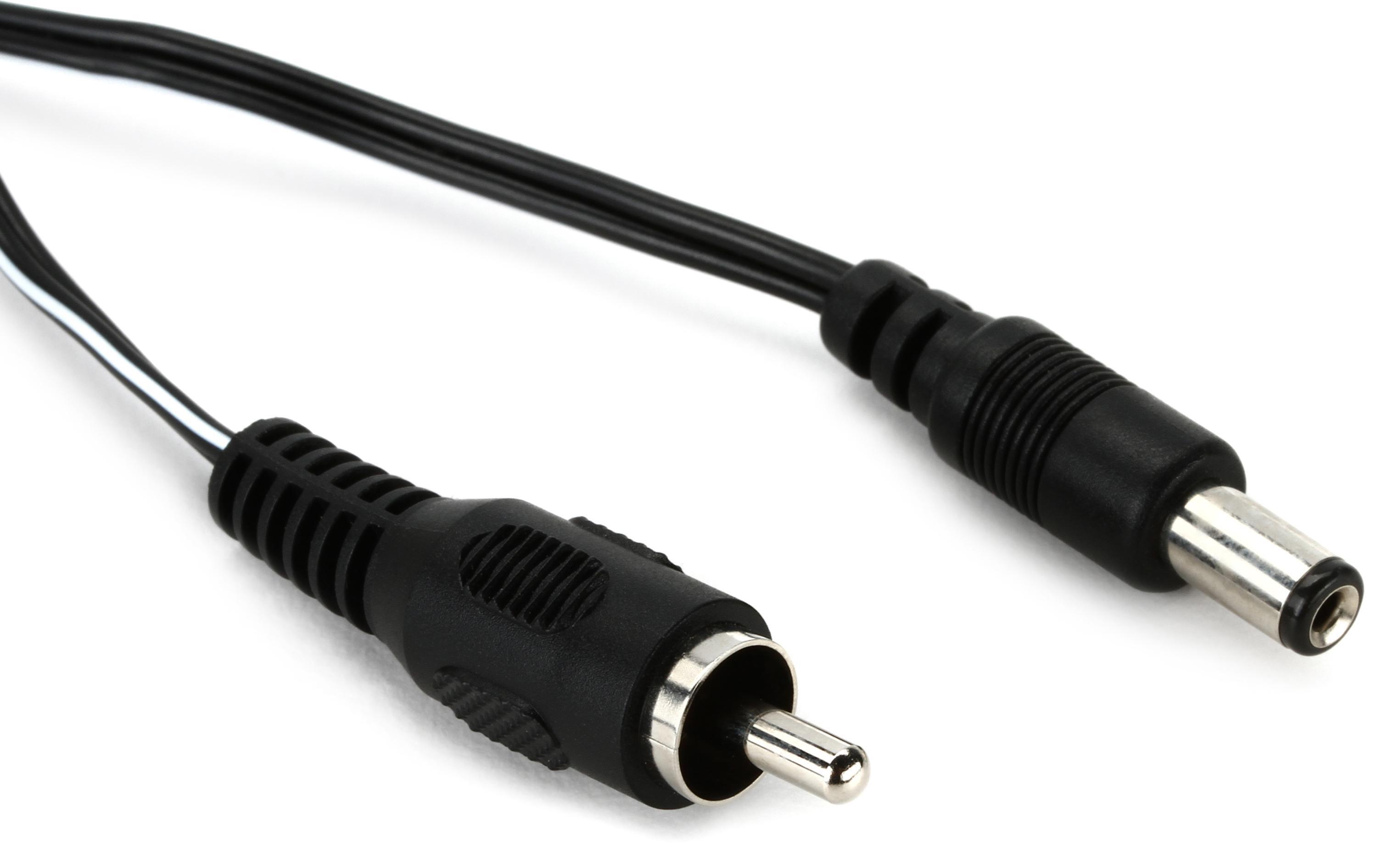 CIOKS 1050I Type 1 Flex Straight Power Cable - 20 inch | Sweetwater