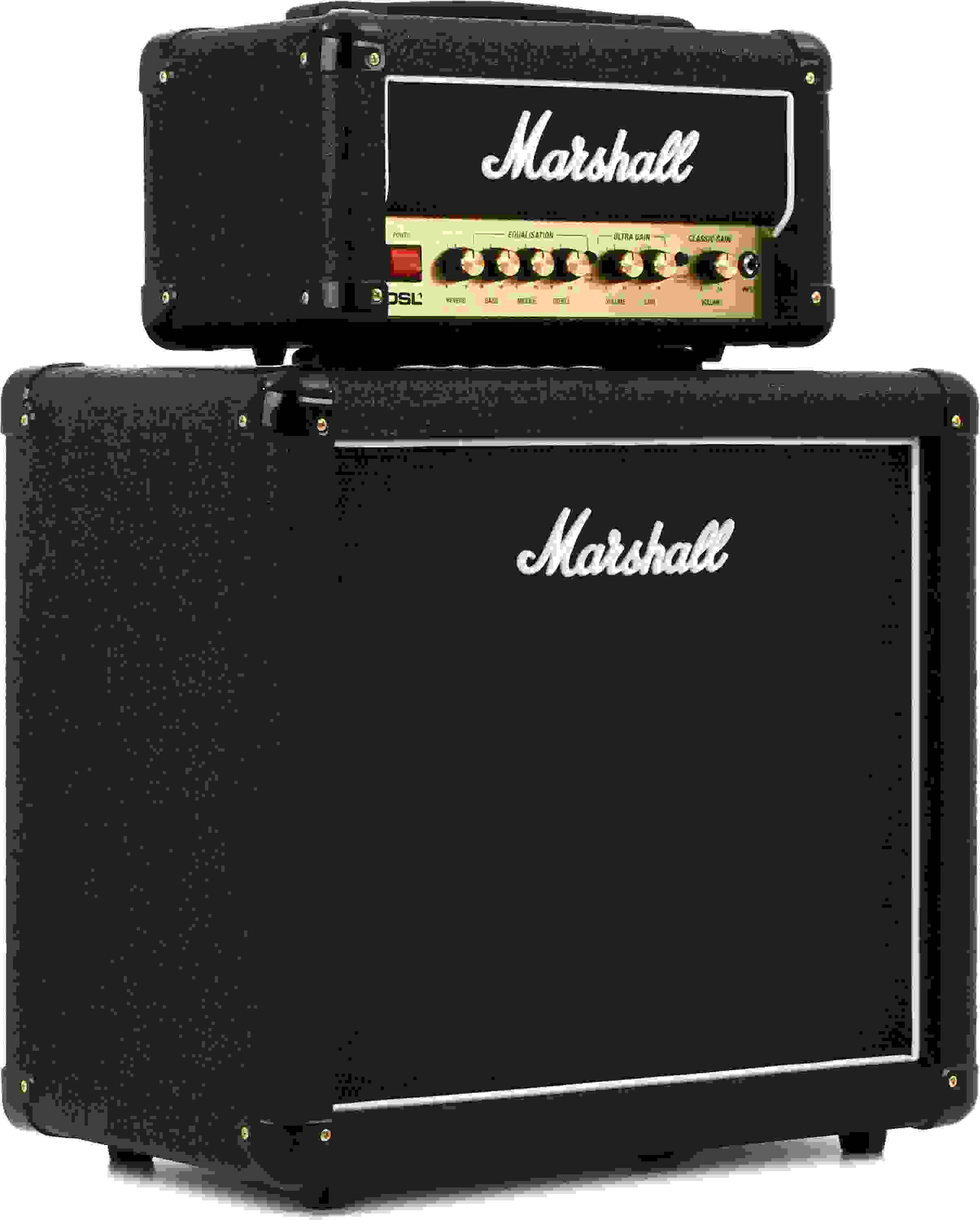 Marshall DSL1HR Head and MX112R Cabinet Bundle | Sweetwater