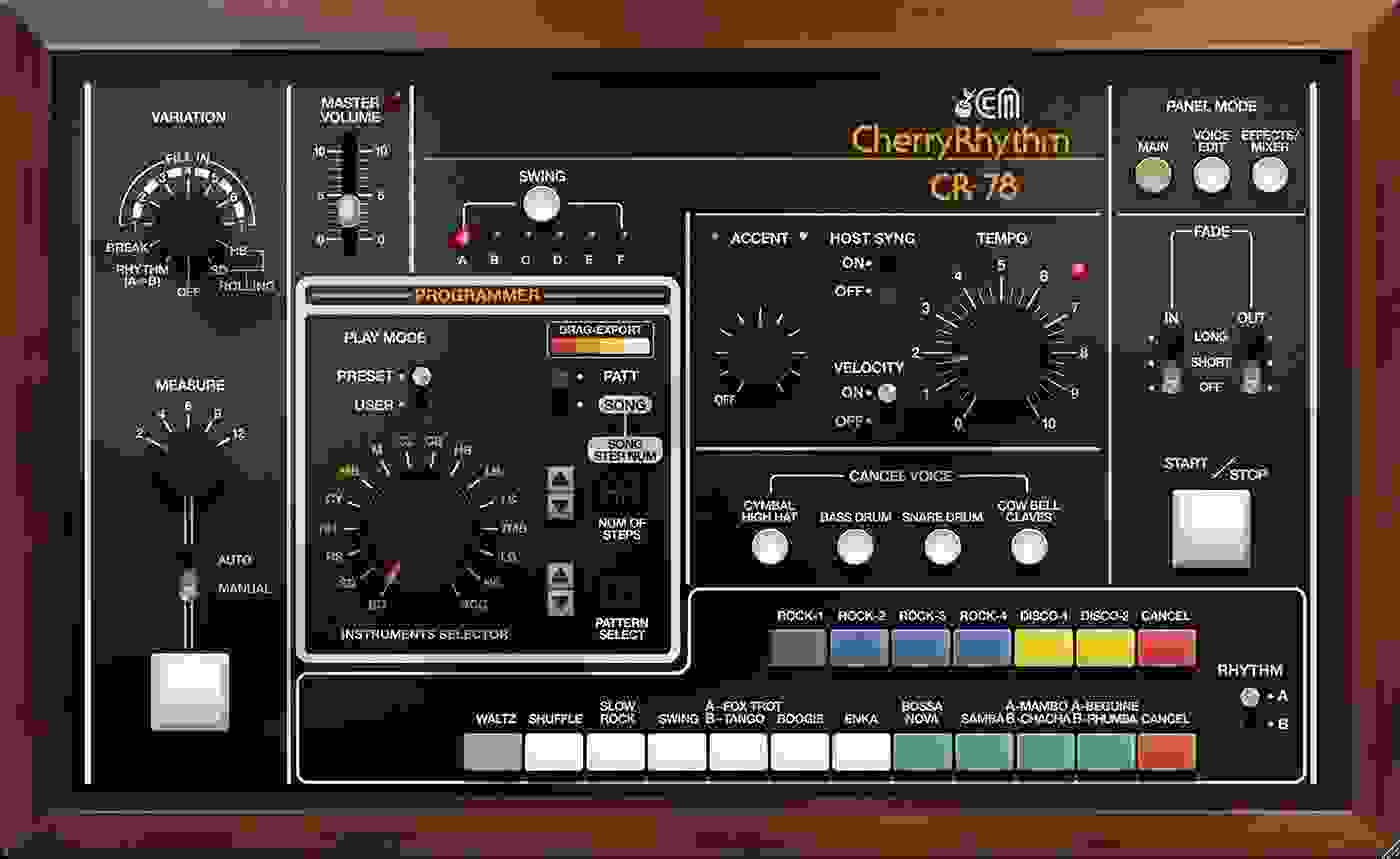 Cherry Audio CR-78 Drum Machine Software | Sweetwater