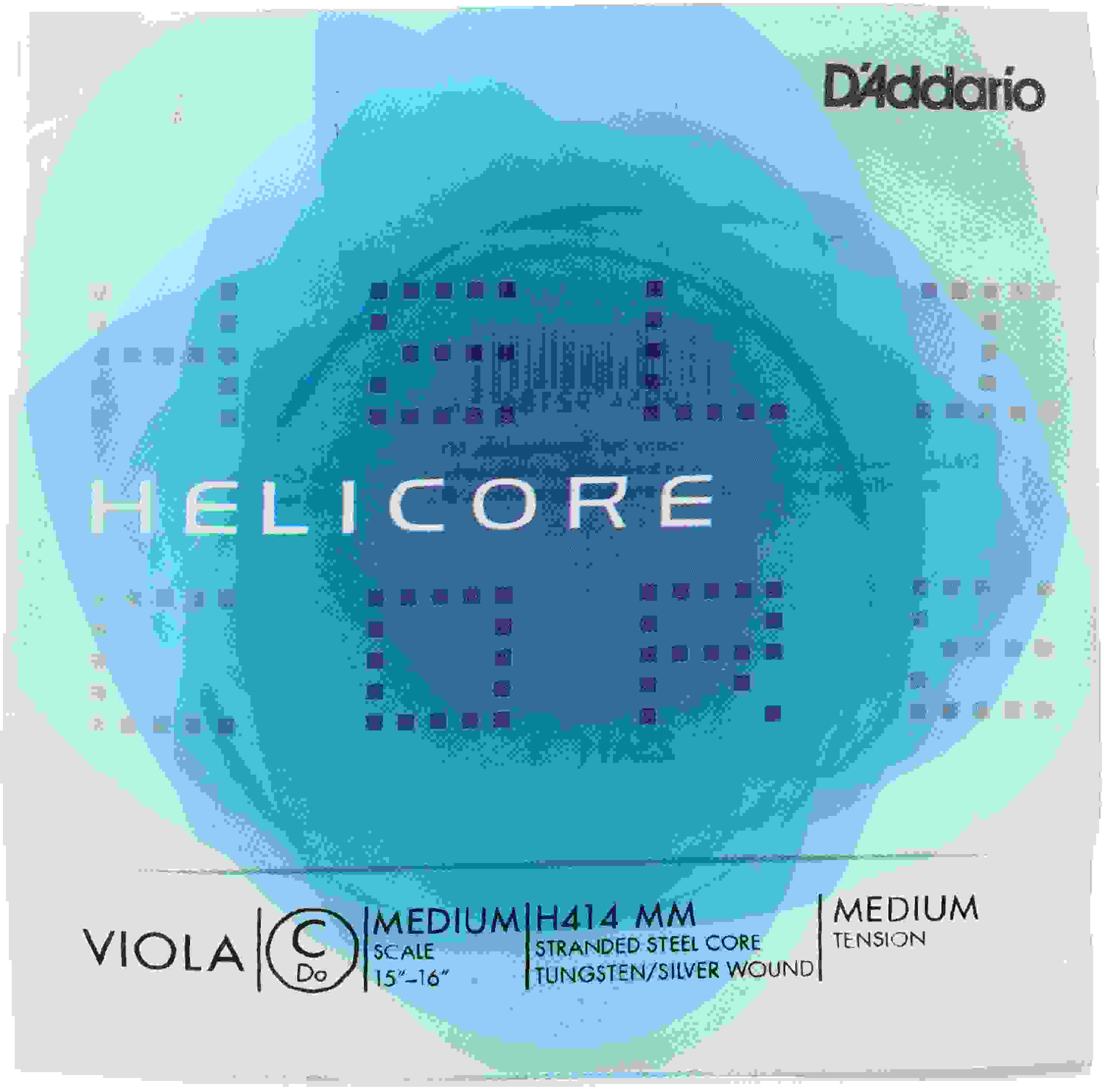D'Addario H414 MM Helicore Viola C String - Medium Scale (15-16 inch ...