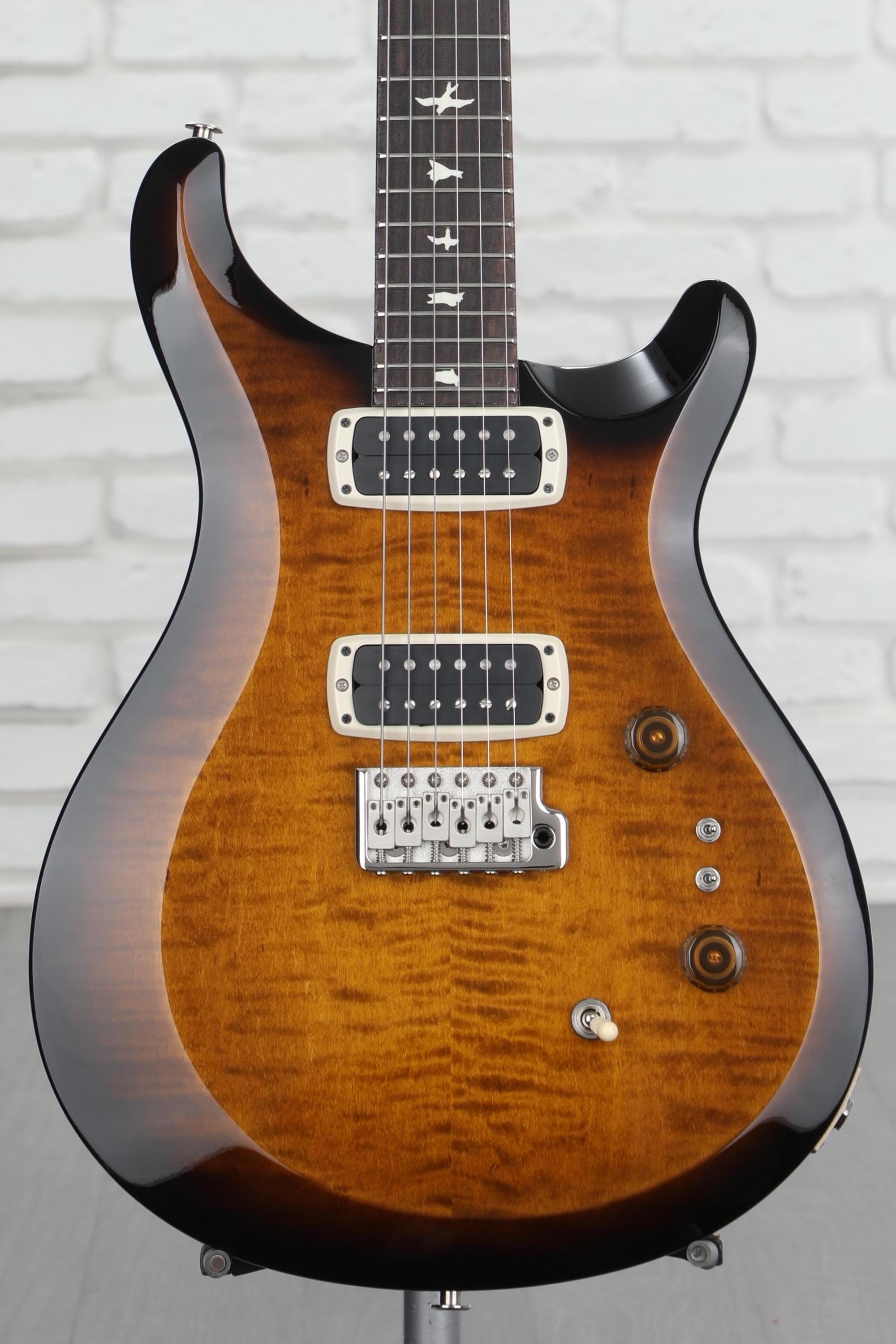 PRS S2 Custom 24-08 Electric Guitar - Amber Smokeburst | Sweetwater