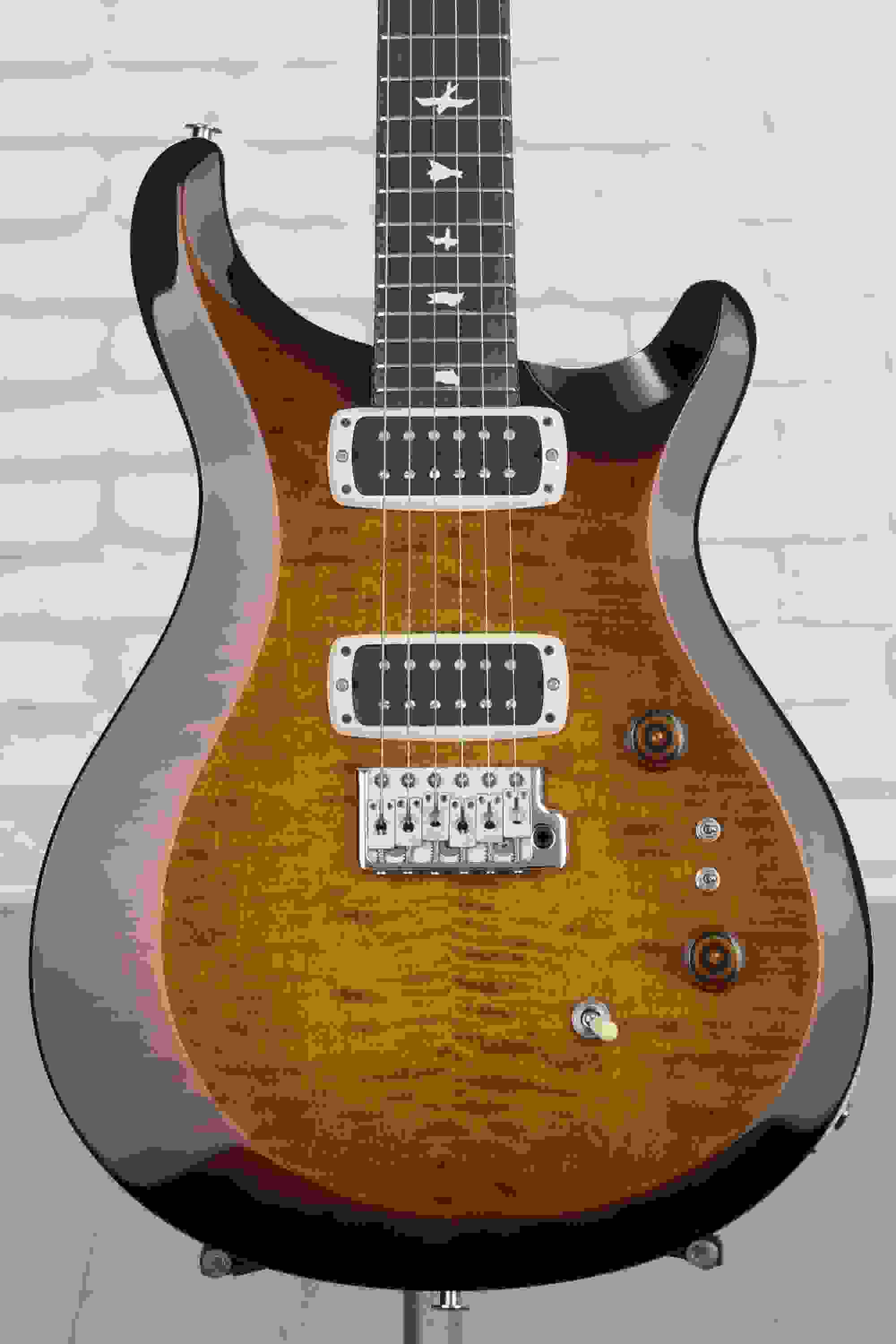 PRS S2 Custom 24-08 Electric Guitar - Amber Smokeburst | Sweetwater