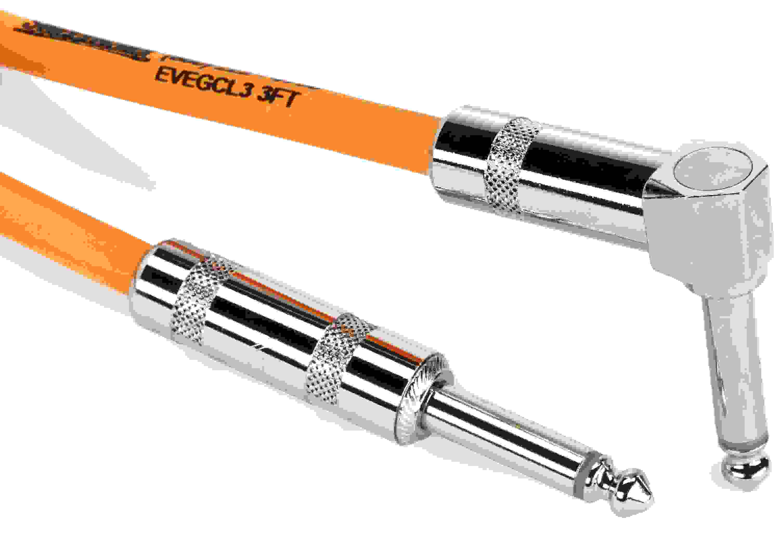 Pro Co EVEGCL3 Evolution Essense Straight to Right-angle Patch Cable ...
