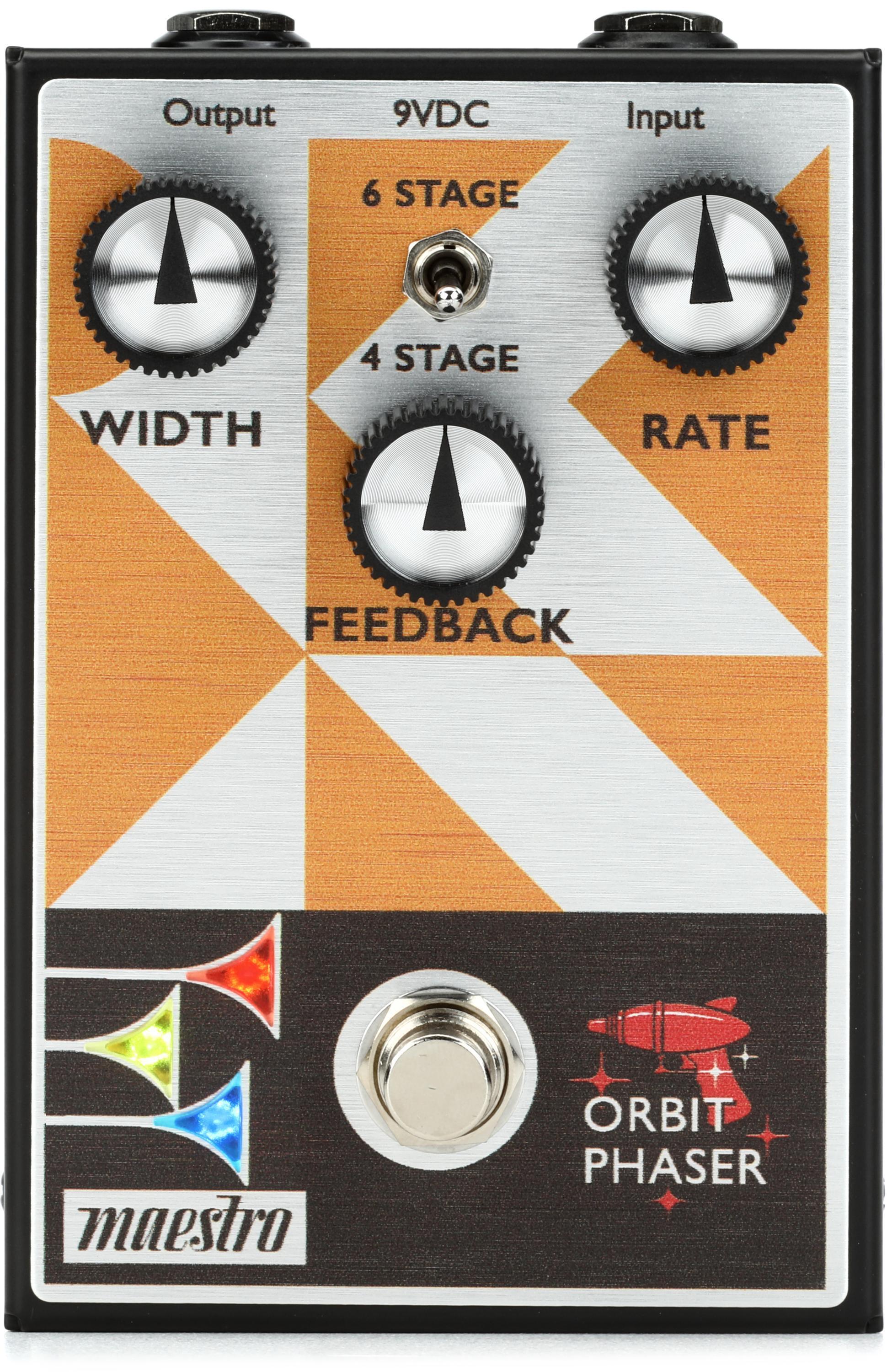 Maestro Orbit Phaser Pedal | Sweetwater