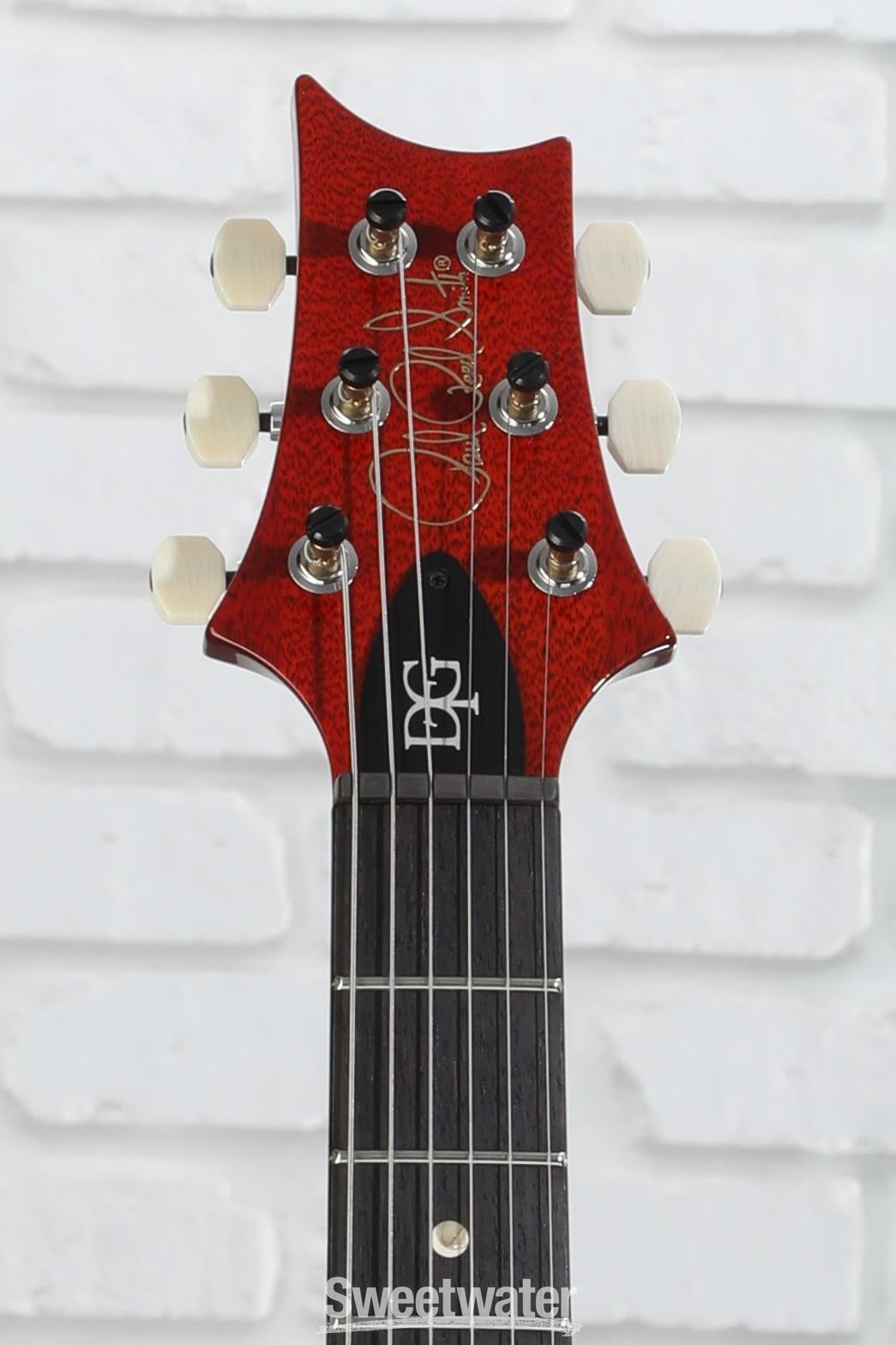 PRS DGT Electric Guitar with Moon Inlays - McCarty Sunburst | Sweetwater