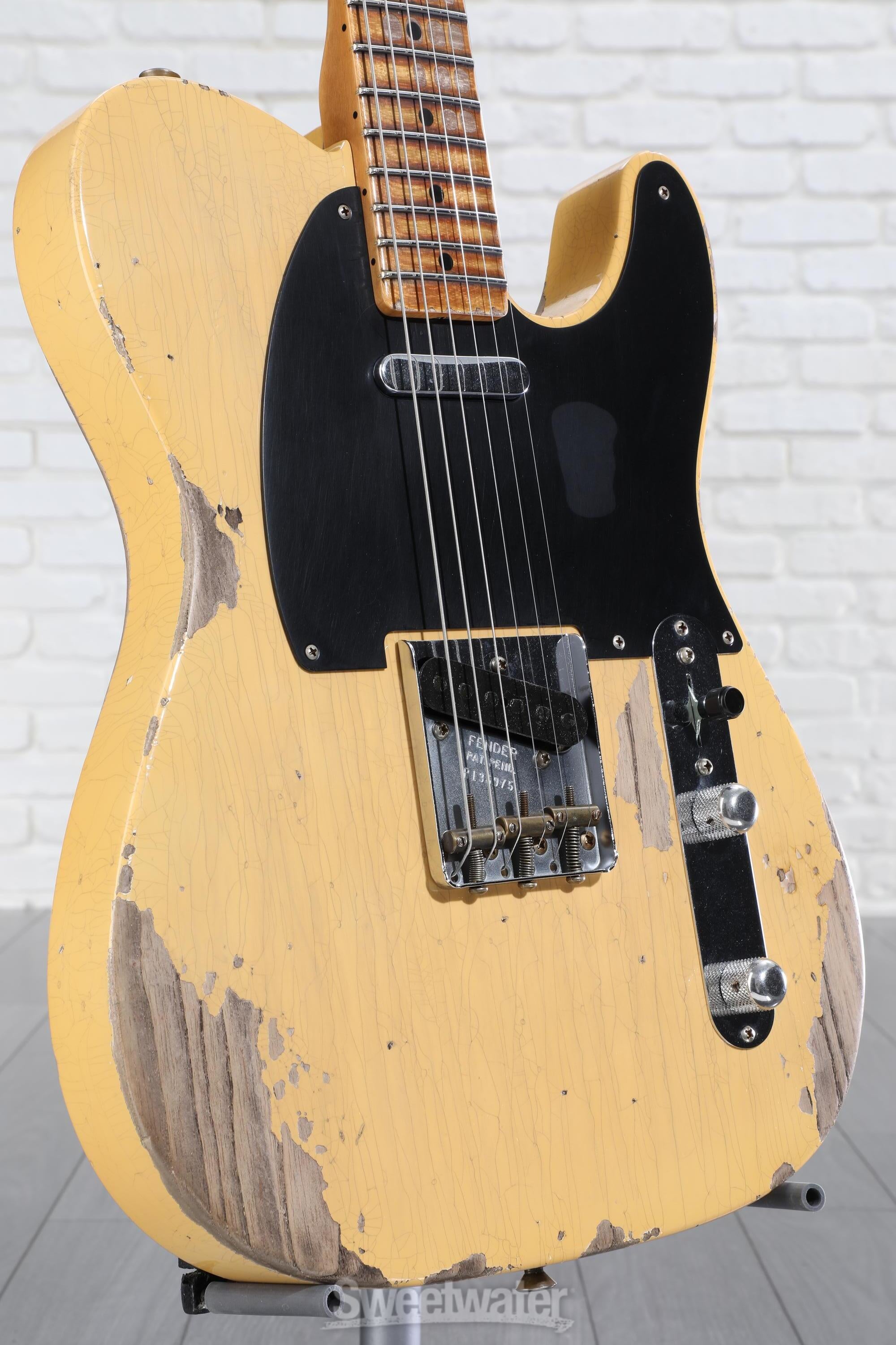Fender Custom Shop Limited-edition '54 Blackguard Telecaster Heavy ...