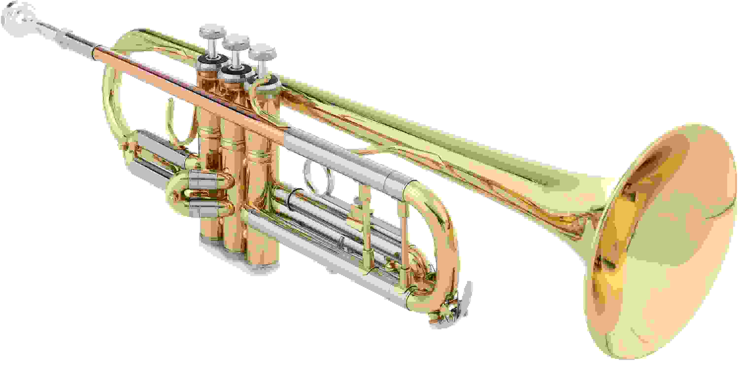 Bach BTR201 Student Series Bb Trumpet - Clear Lacquer | Sweetwater