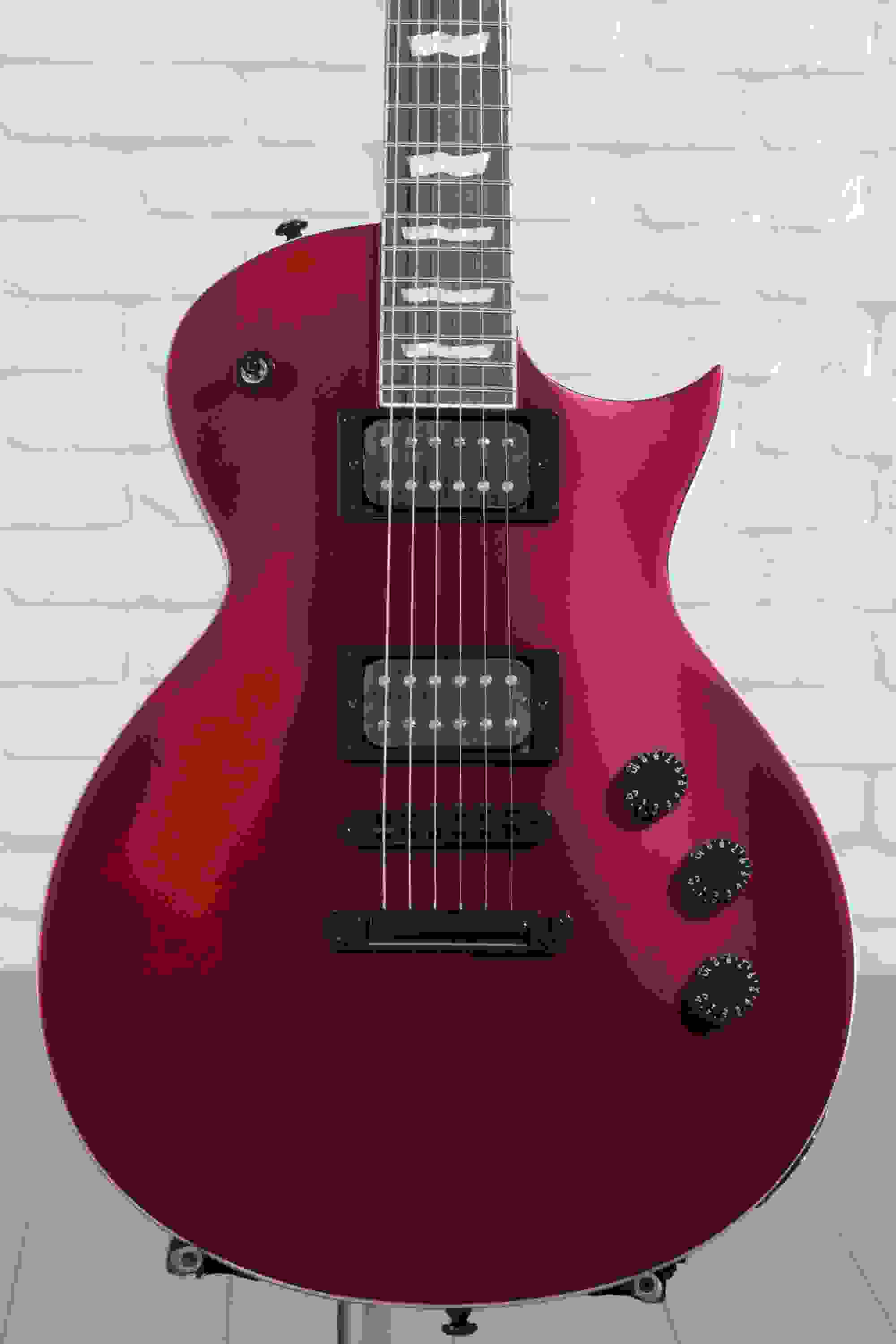 ESP LTD Eclipse EC-256 Electric Guitar - Candy Apple Red Satin | Sweetwater