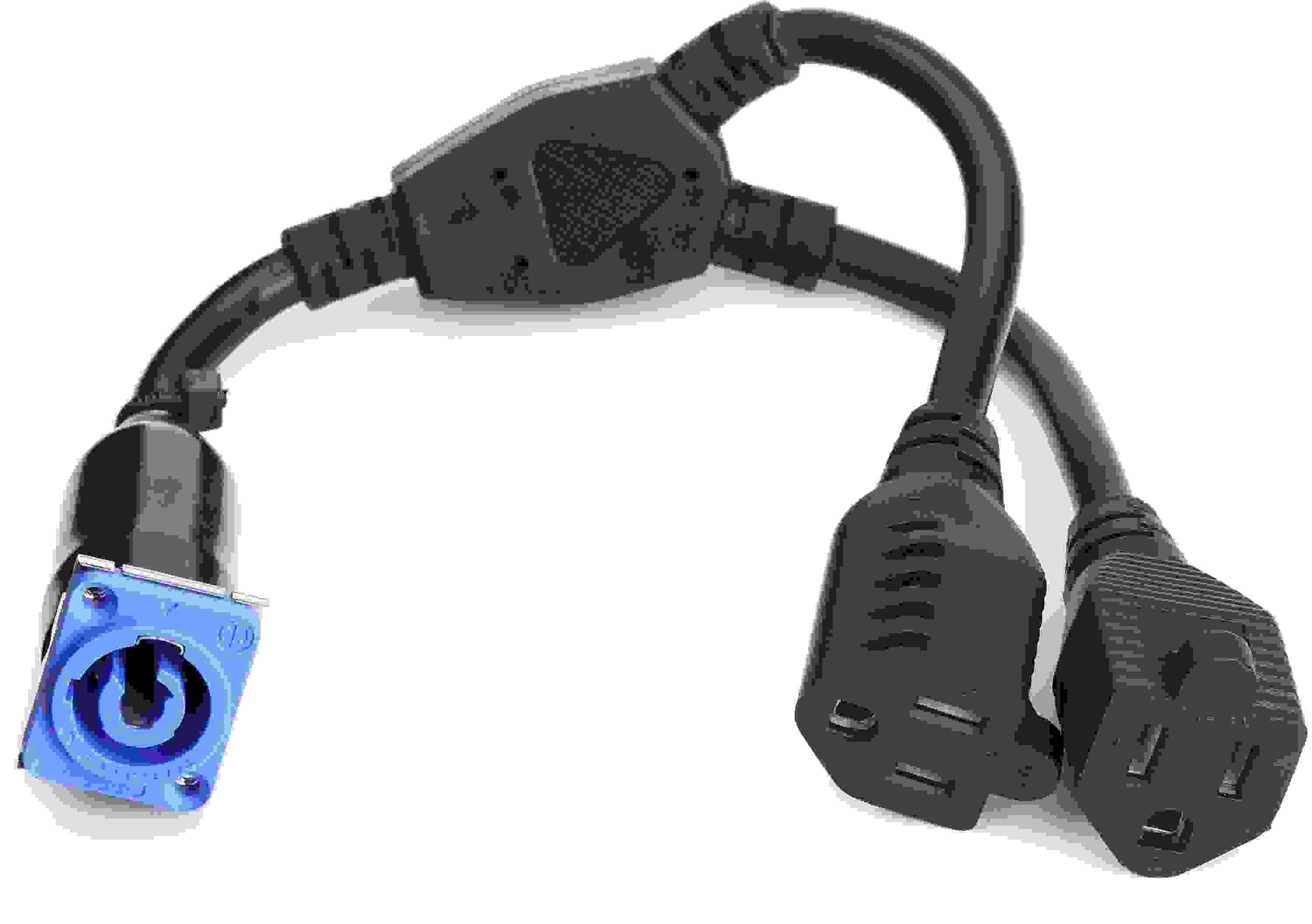 NEAT IECSplitPC powerCON to Dual Female IEC Cable | Sweetwater