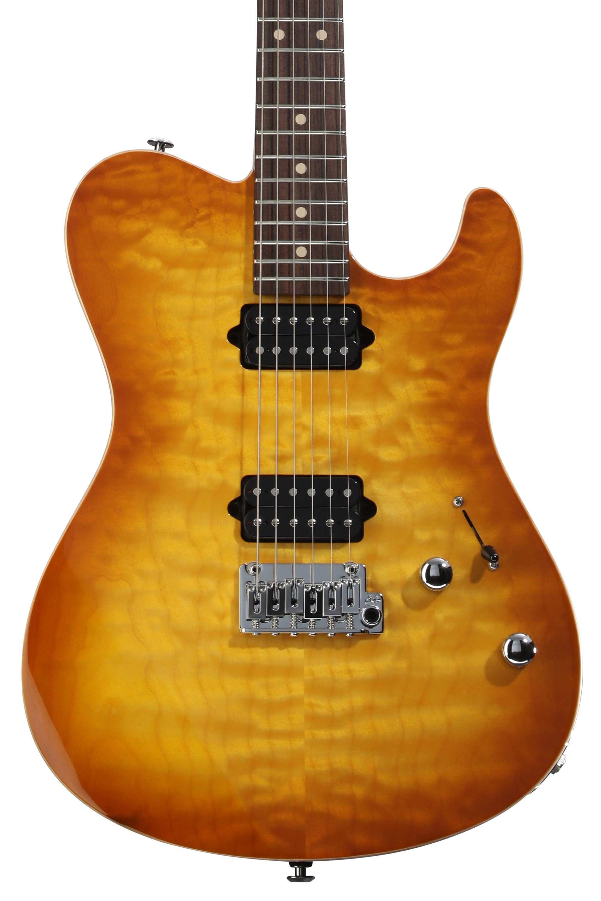 Suhr Oso Electric Guitar - Tea Burst | Sweetwater