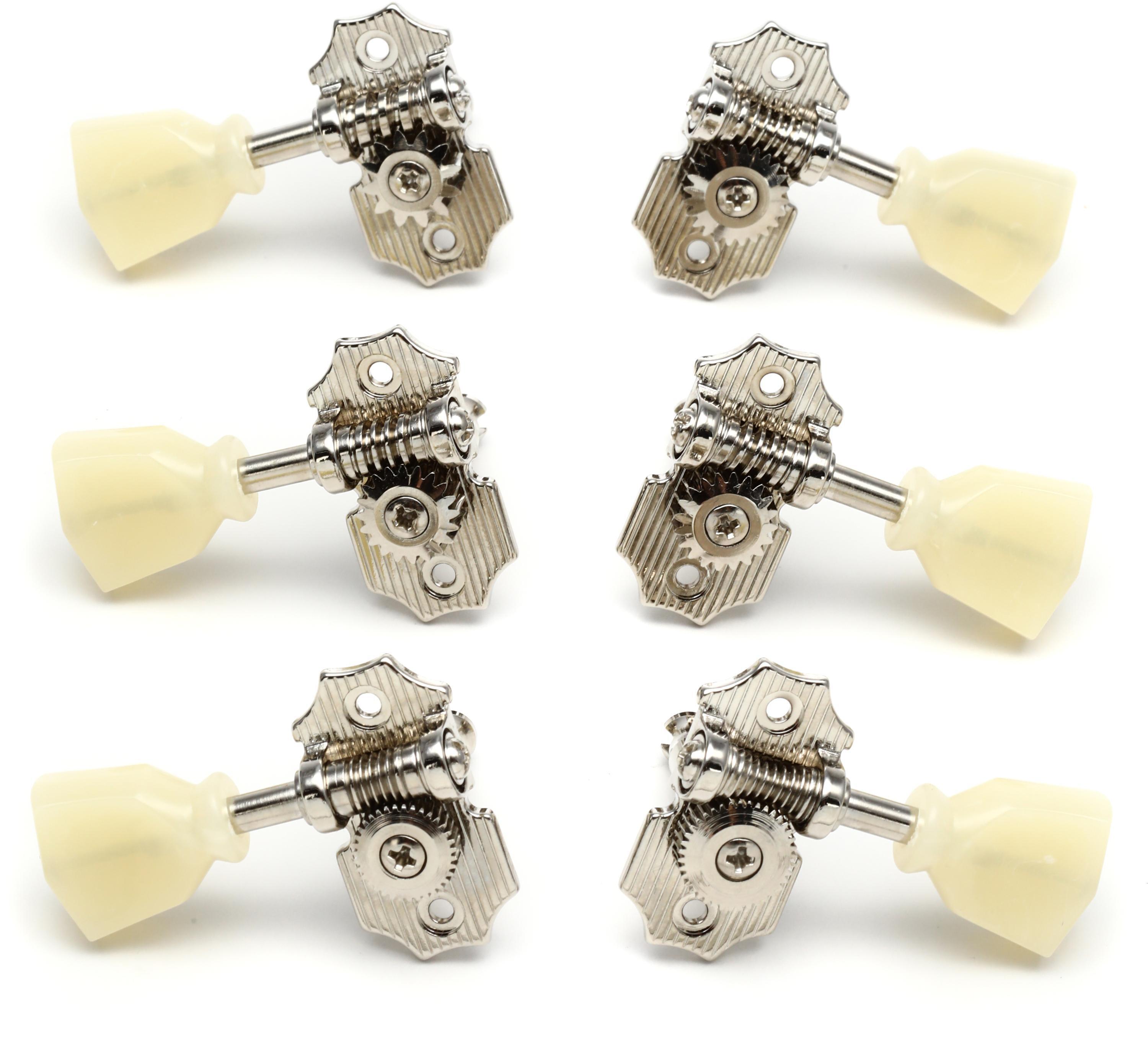 Graph Tech PRN-4424-NO Ratio 3+3 Waffle-back Vintage Machine Heads ...