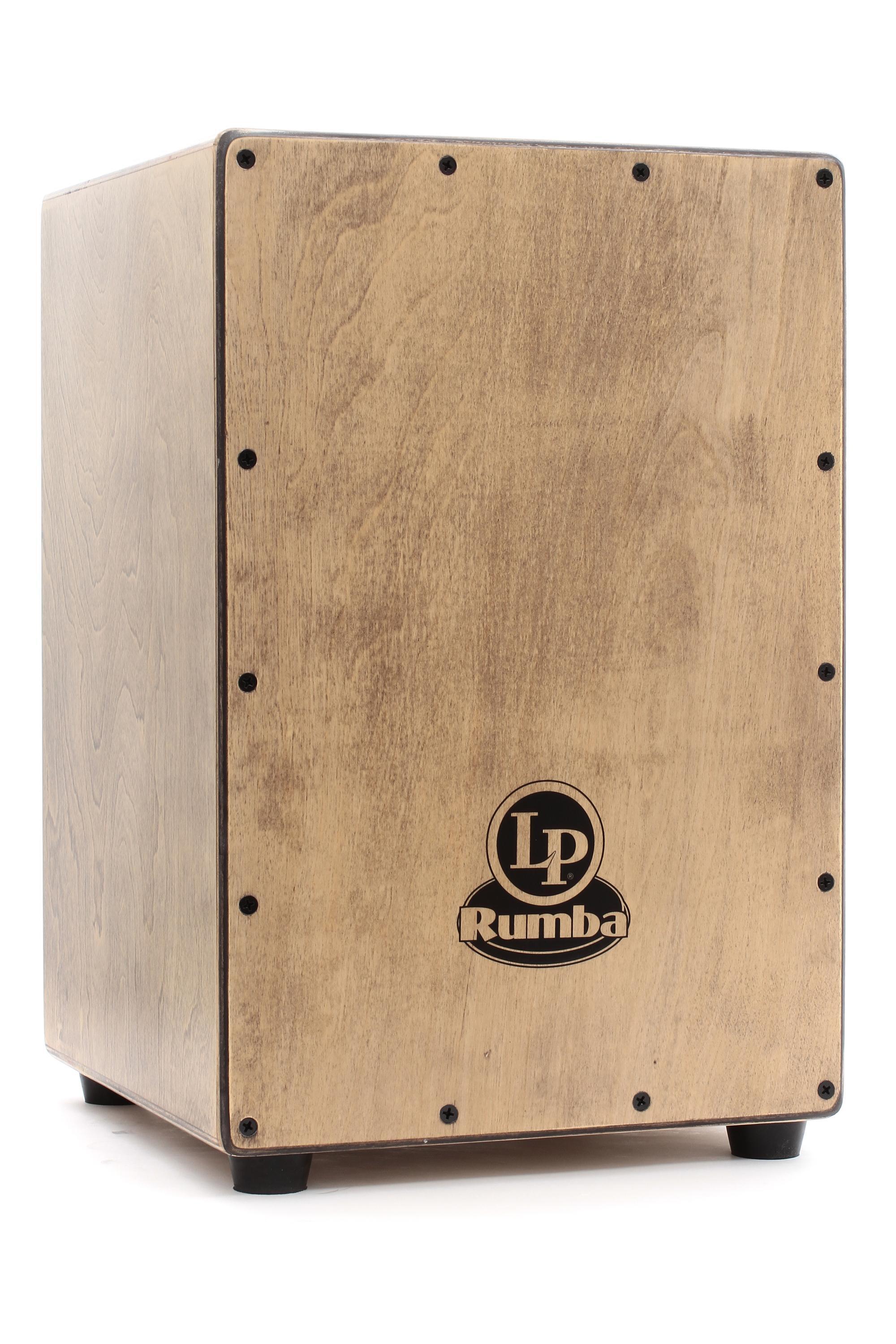 Latin Percussion Rumba Cajon - Natural | Sweetwater