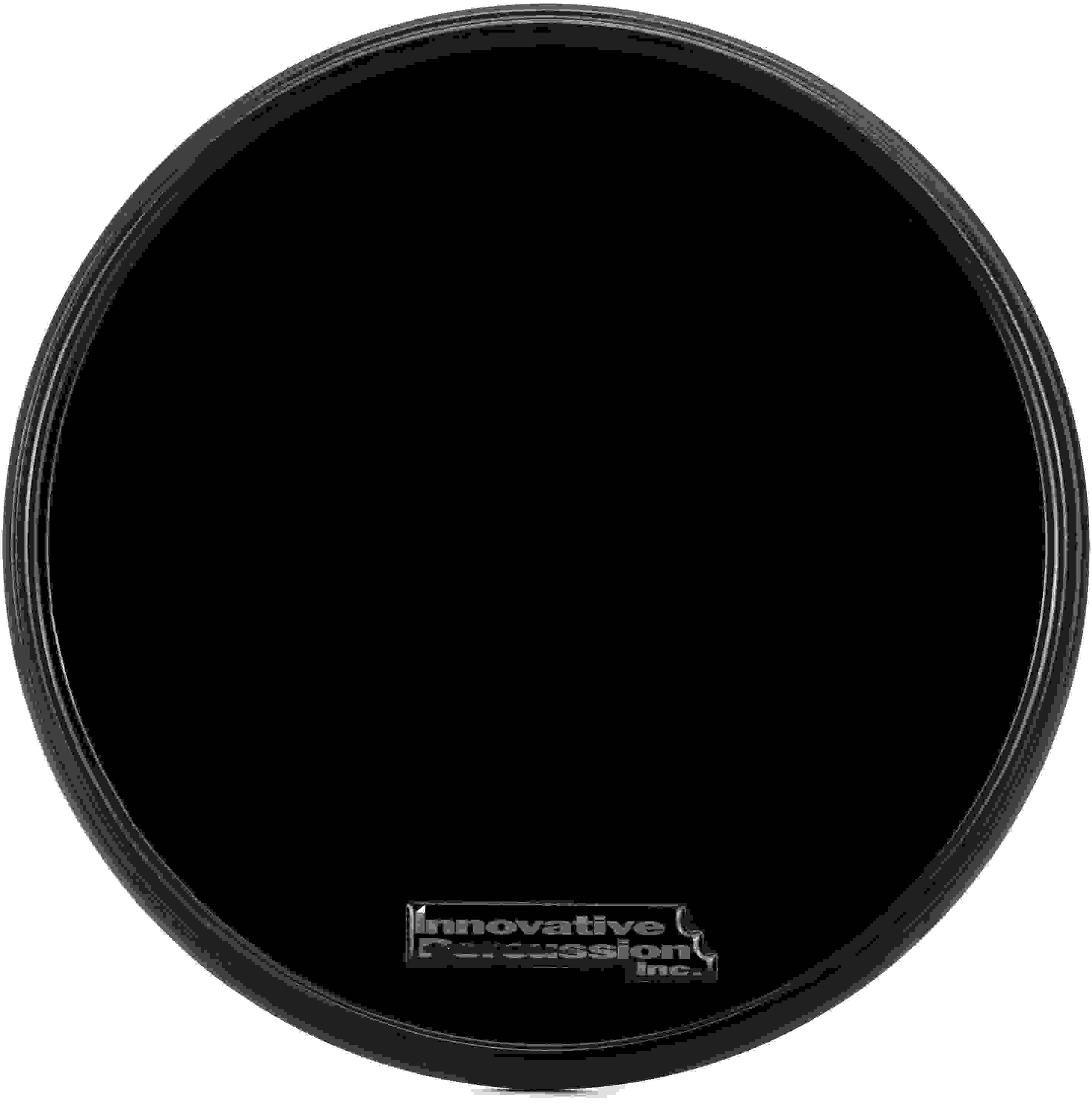 Innovative Percussion CP-1R Black Corps Practice Pad with Rim | Sweetwater